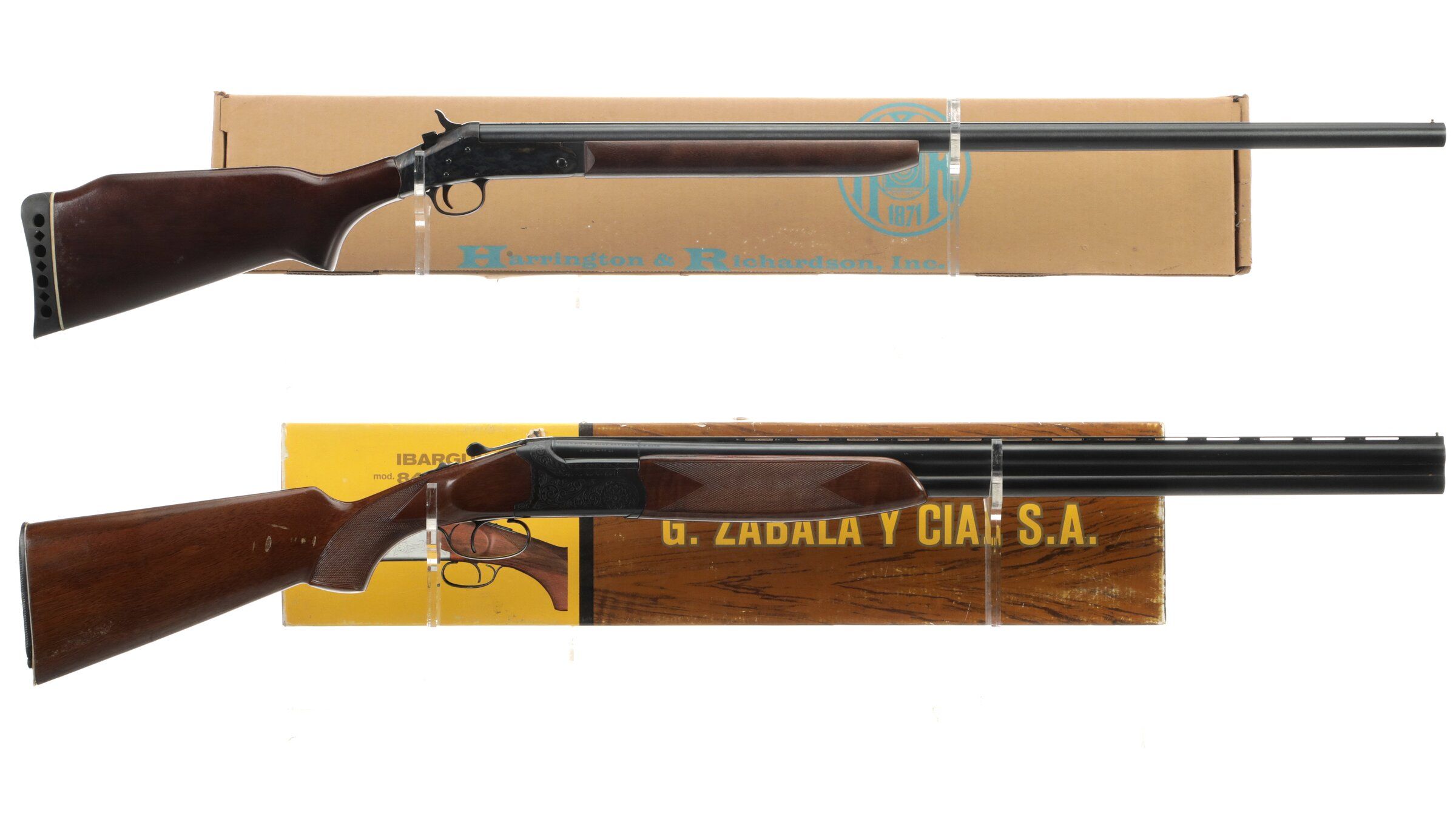 Two Shotguns with Boxes | Rock Island Auction