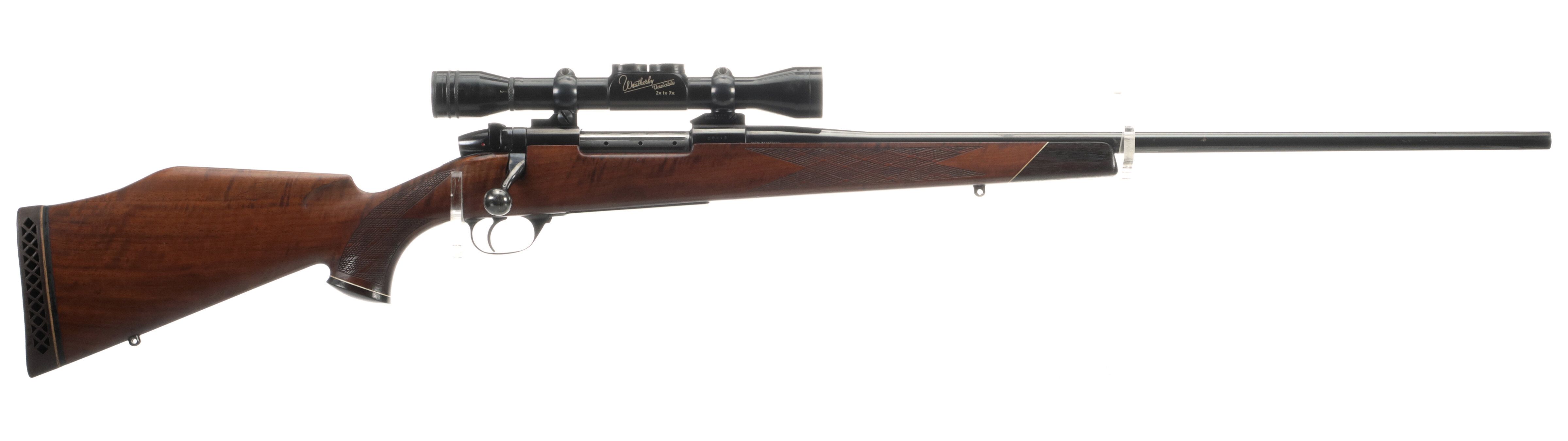 German Weatherby Mark V Bolt Action Rifle with Scope | Rock Island Auction