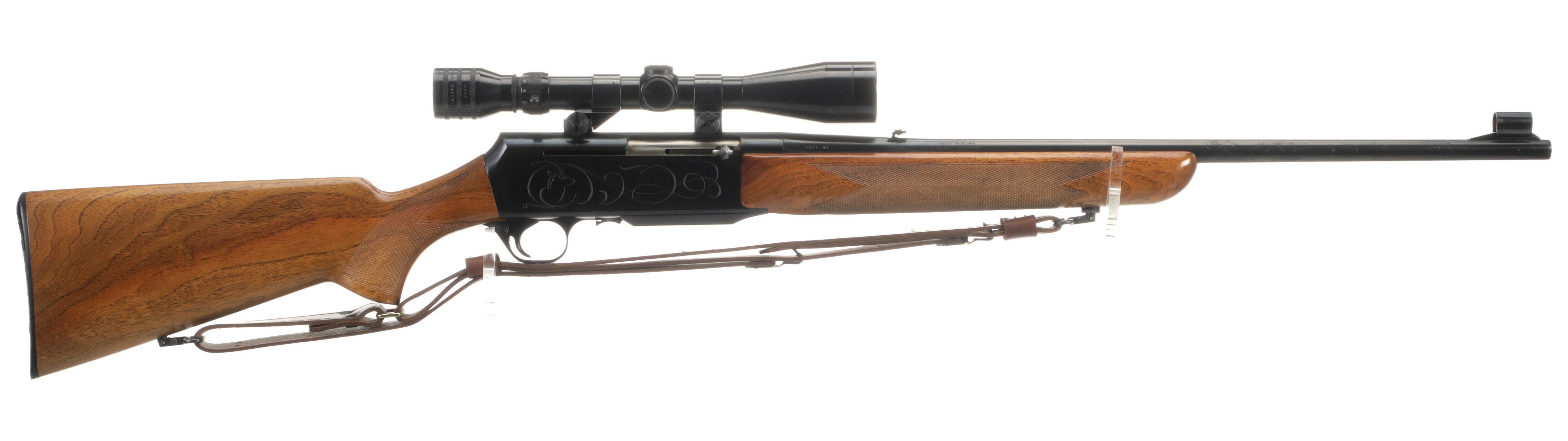 Belgian Browning BAR Semi-Automatic Rifle with Scope | Rock Island Auction