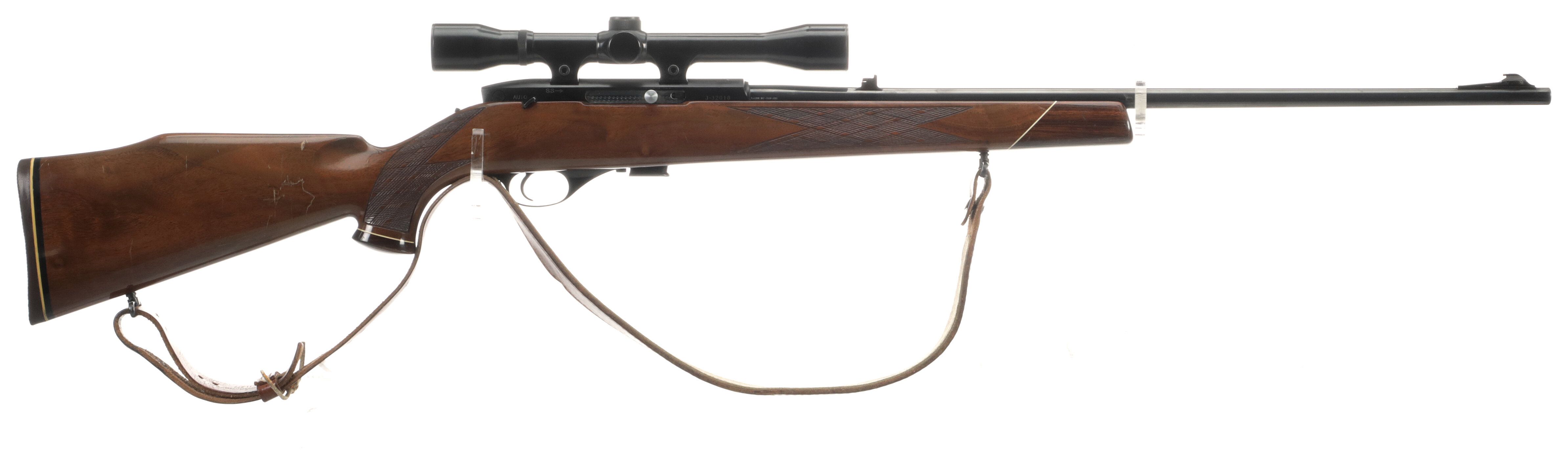 Weatherby Mark XXII Semi-Automatic Rifle with Weatherby Scope | Rock ...