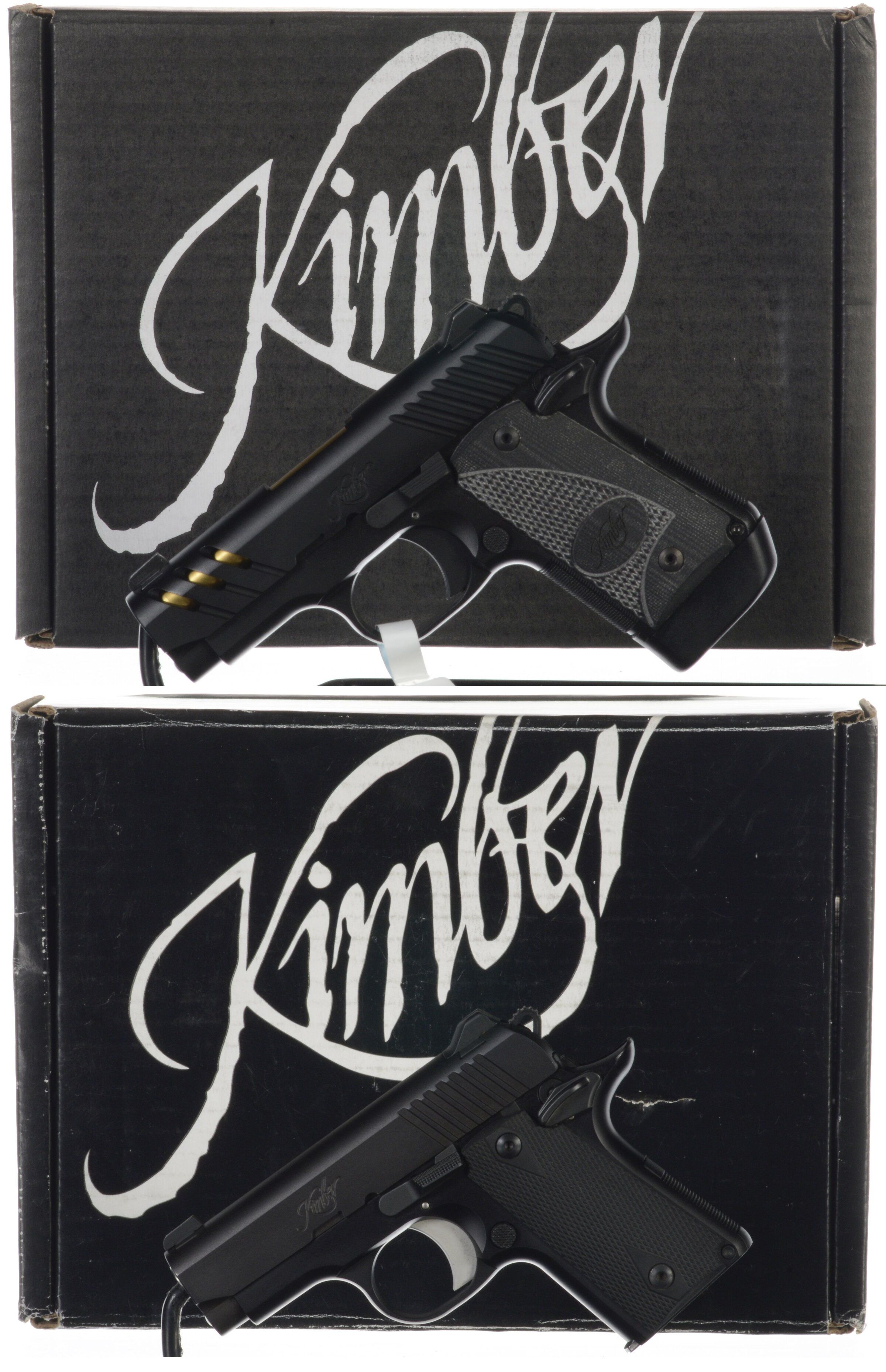 Two Kimber Semi-Automatic Pistols with Boxes | Rock Island Auction