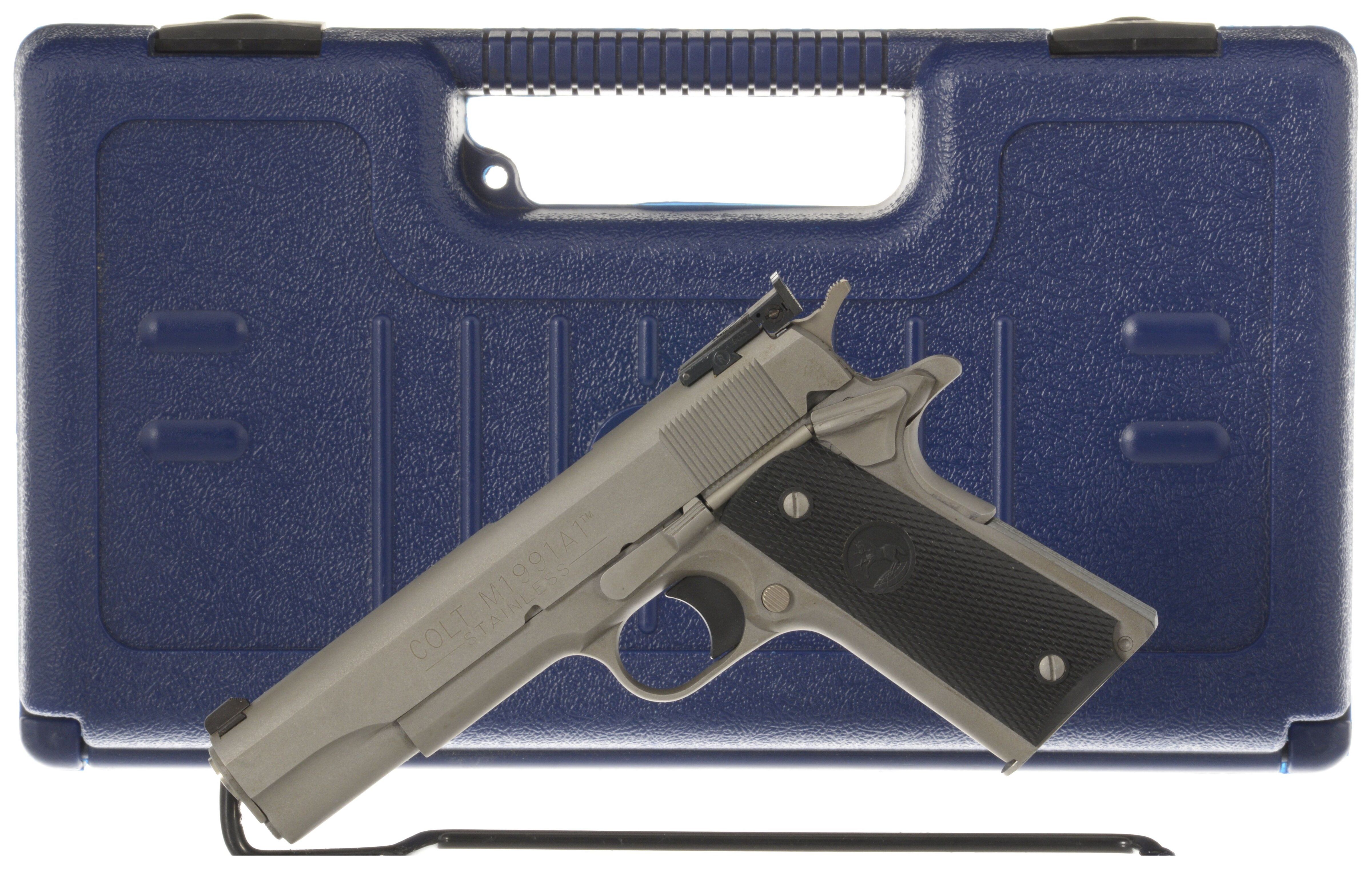 Colt M1991A1 Series 80 Semi-Automatic Pistol with Case | Rock Island ...