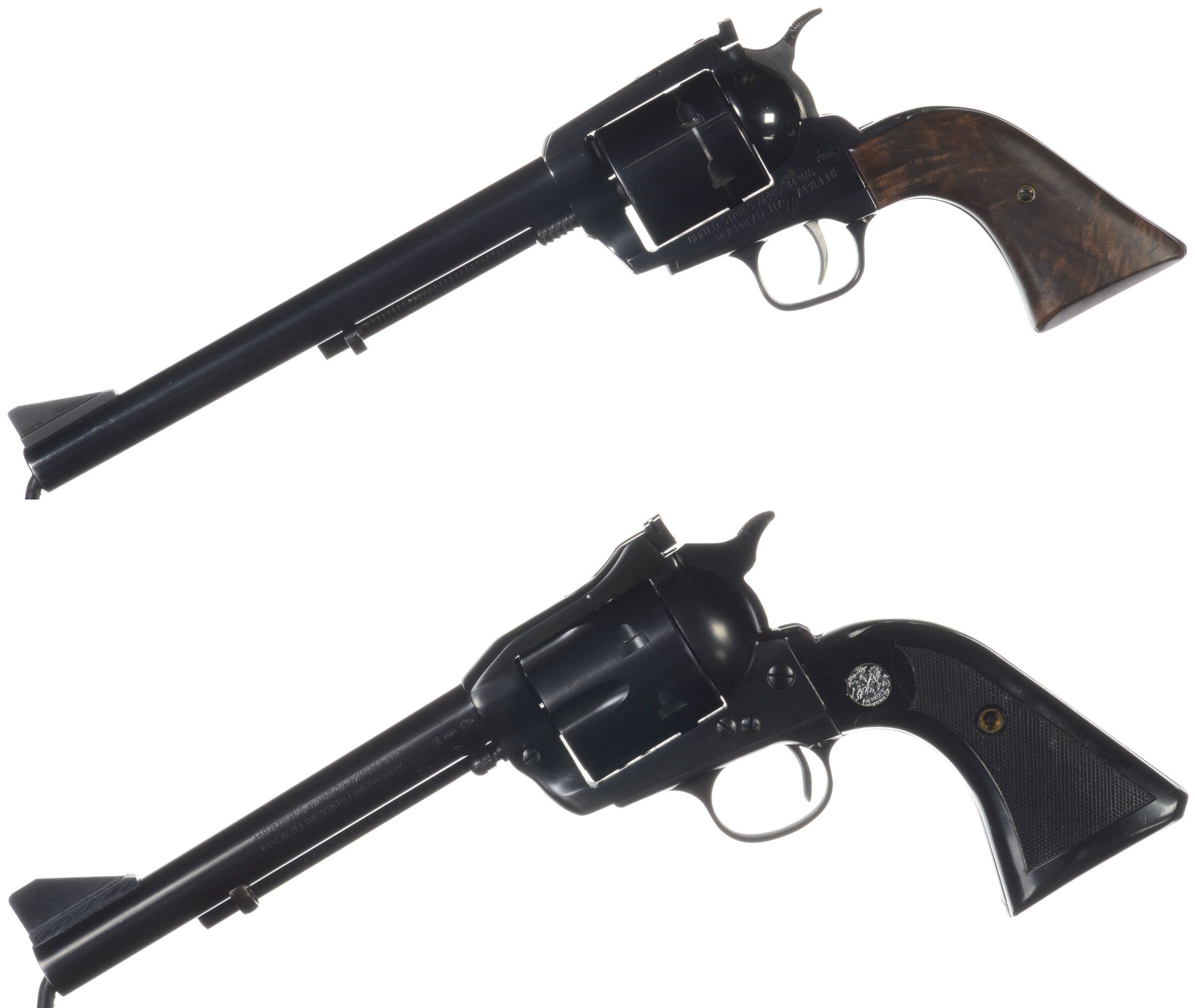 Two Single Action Revolvers Rock Island Auction