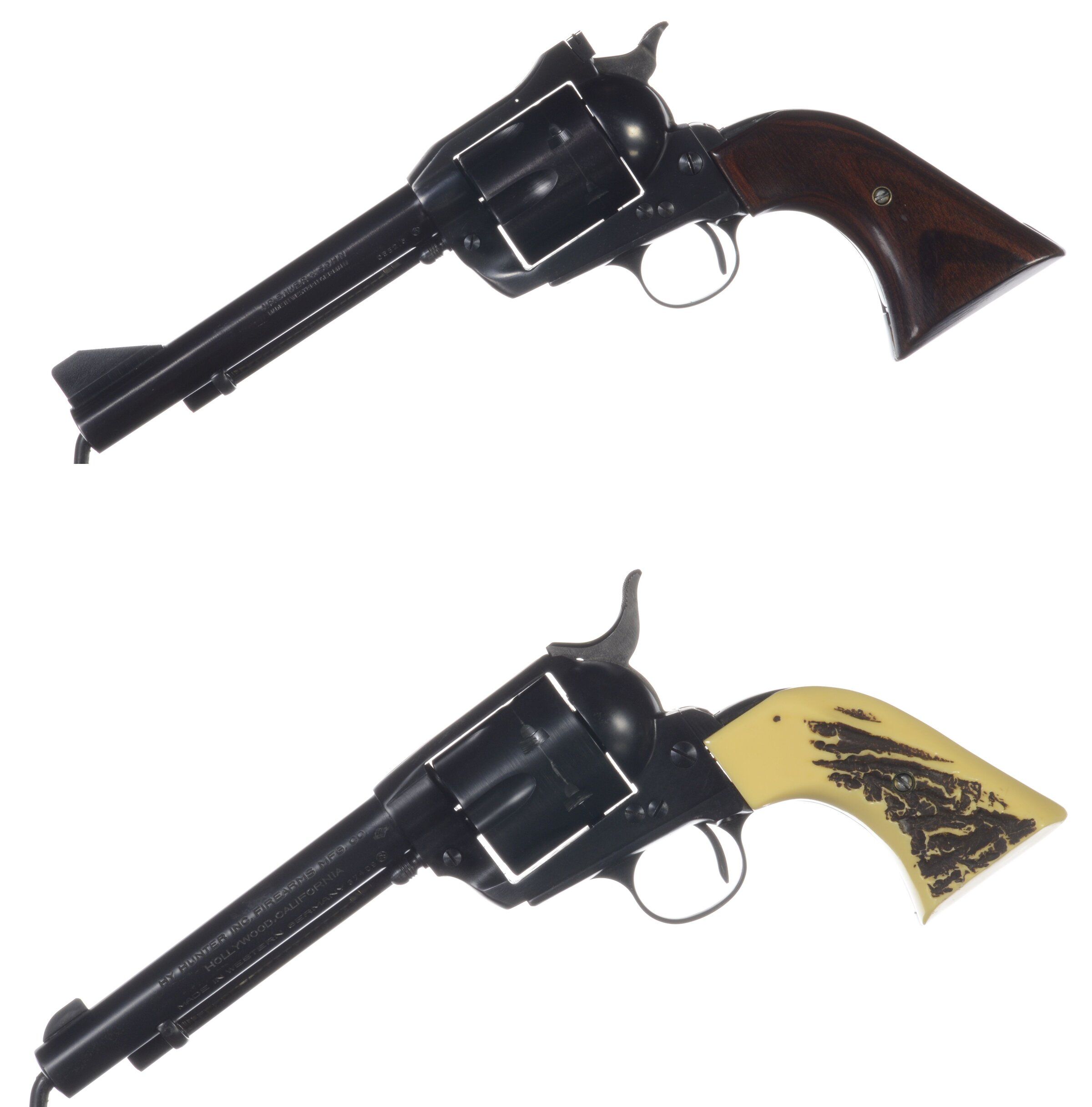 Two J.P. Sauer & Sohn Single Action Revolvers | Rock Island Auction Two J.P. Sauer & Sohn Single Action Revolvers | Rock Island Auction
