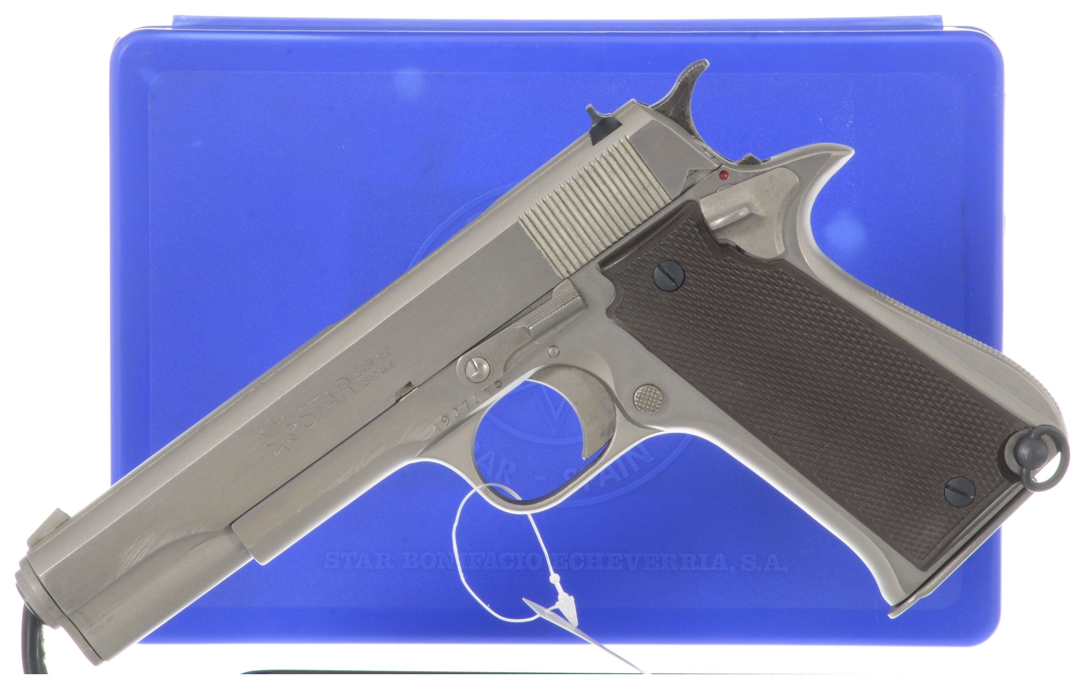 Star Model Super B Semi-Automatic Pistol with Case | Rock Island Auction