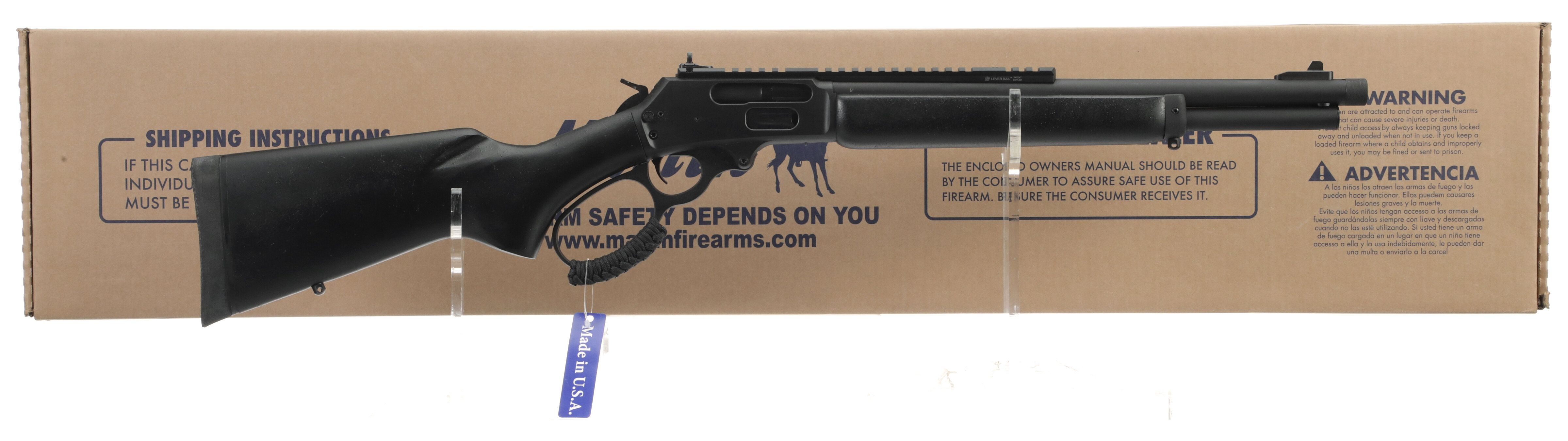 Marlin Model 1895 Dark Lever Action Rifle with Box | Rock Island Auction