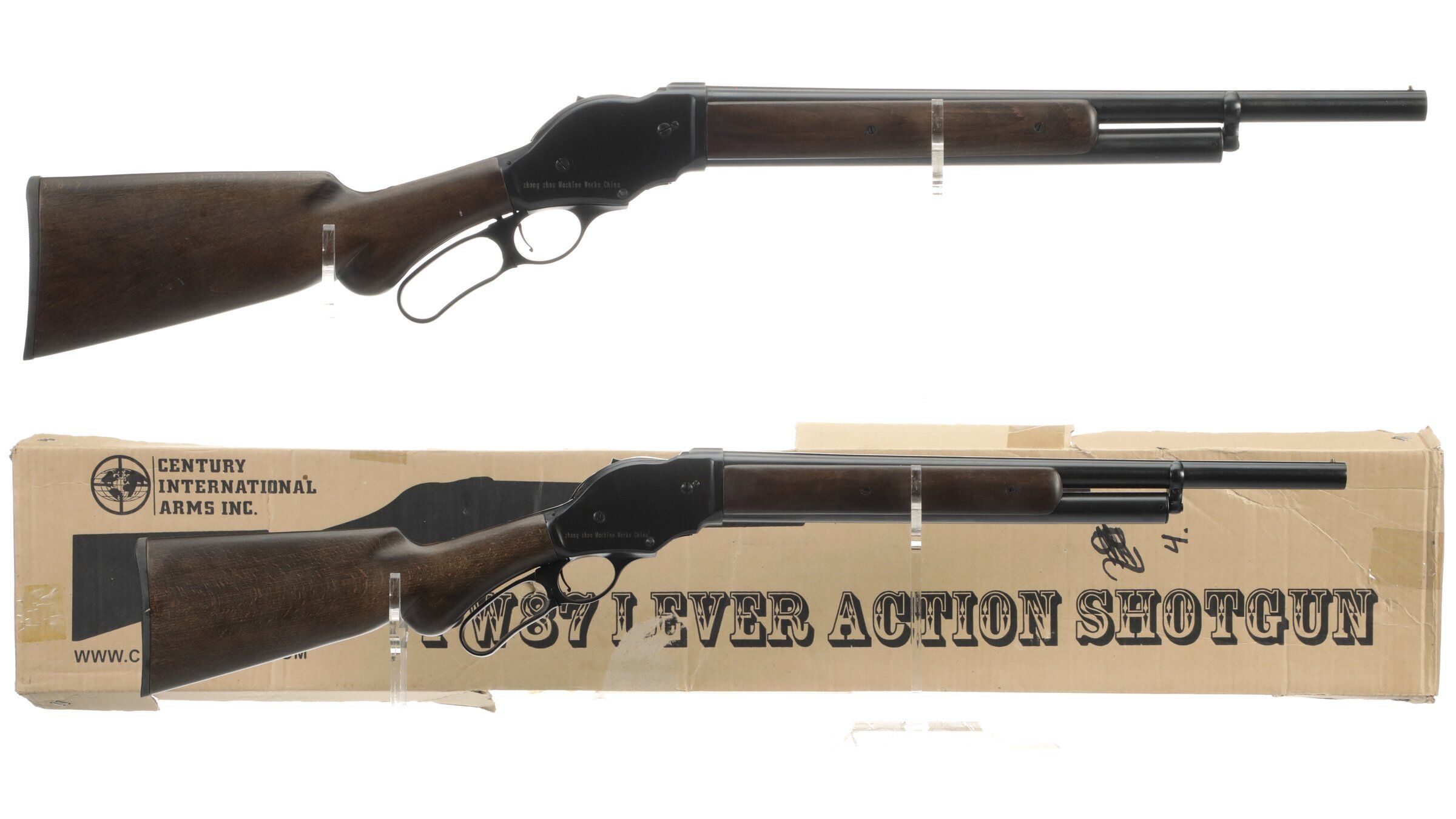 Two Century Arms Model PW87 Lever Action Shotguns | Rock Island Auction