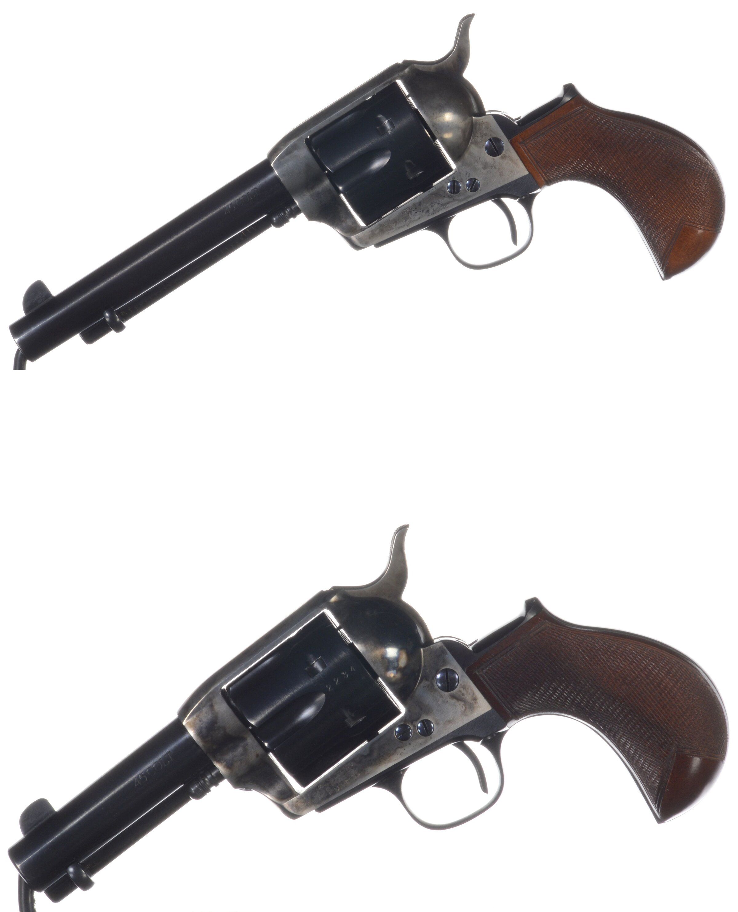 Two Uberti Single Action Army Revolvers | Rock Island Auction