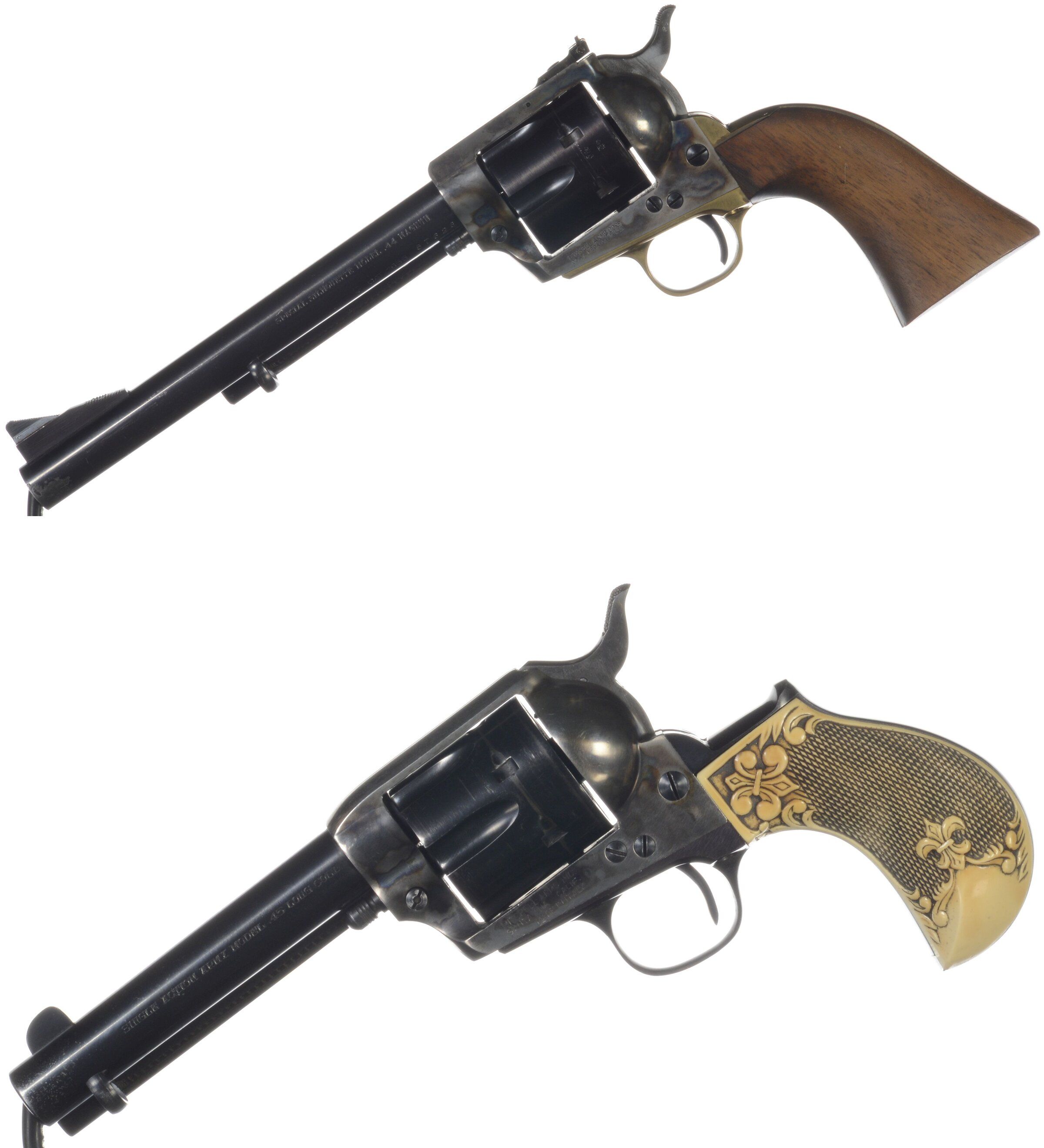 Two Uberti Single Action Revolvers | Rock Island Auction