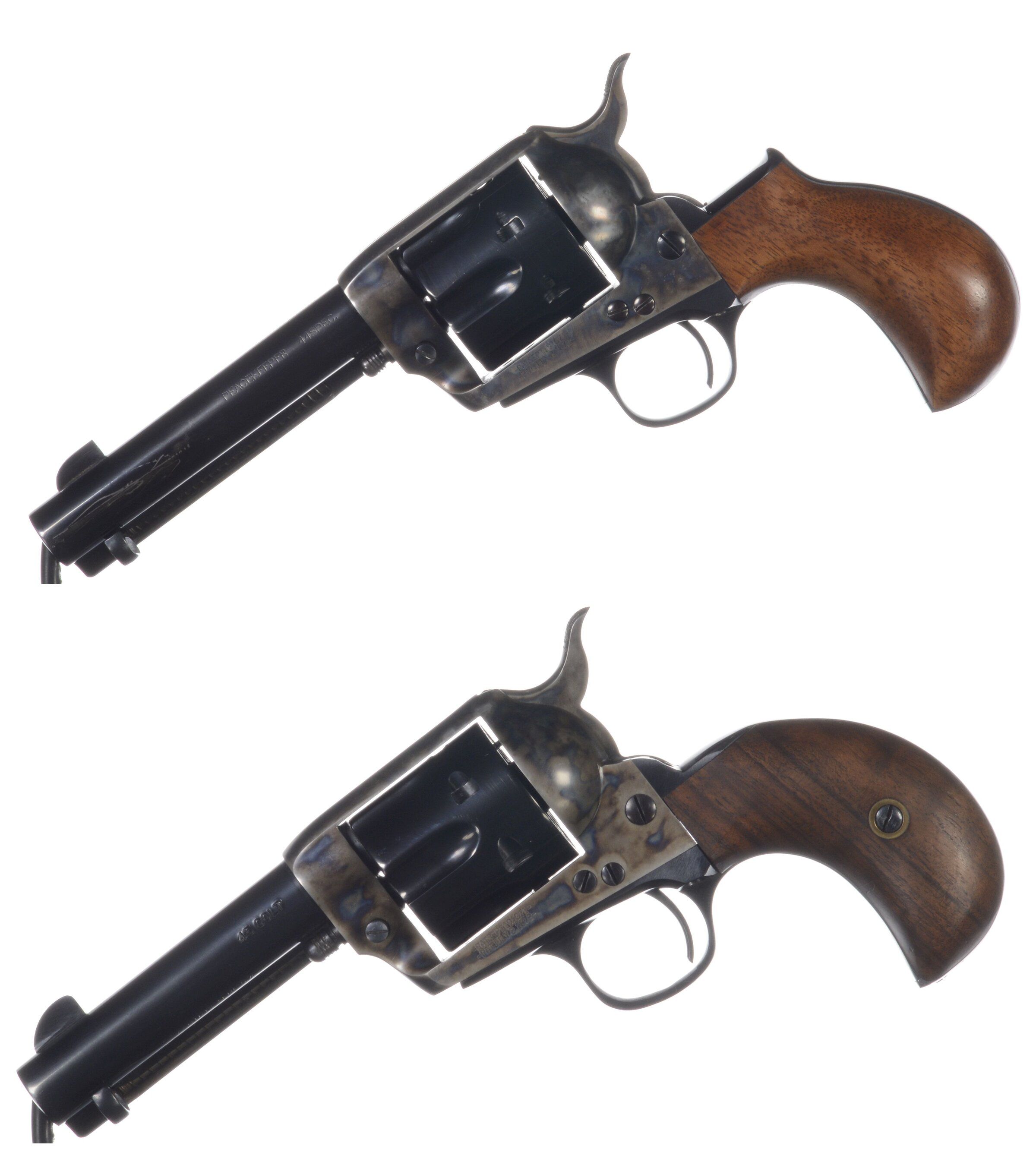 Two Italian Single Action Revolvers | Rock Island Auction