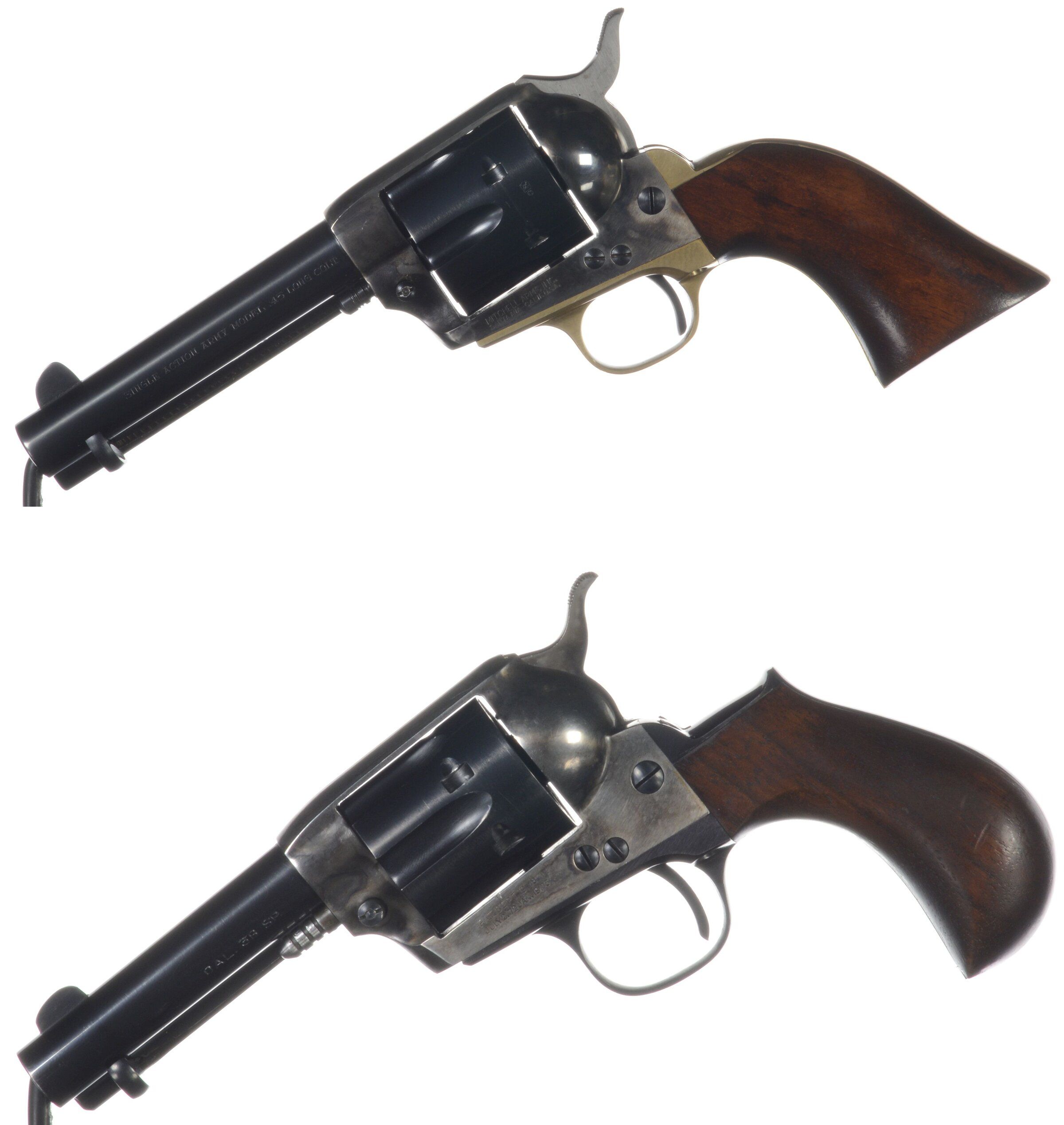 Two Uberti Single Action Revolvers | Rock Island Auction