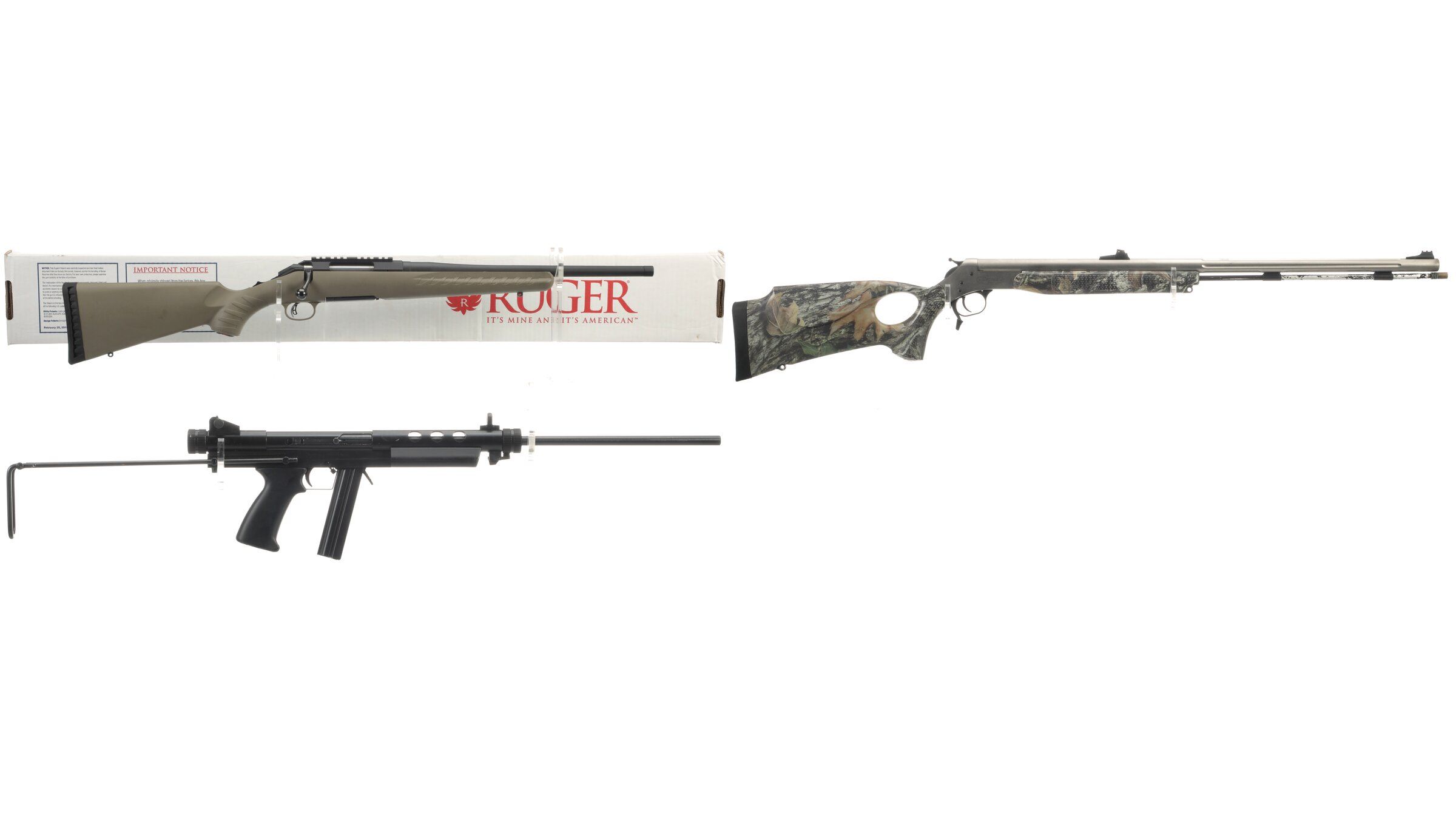 Three Rifles | Rock Island Auction