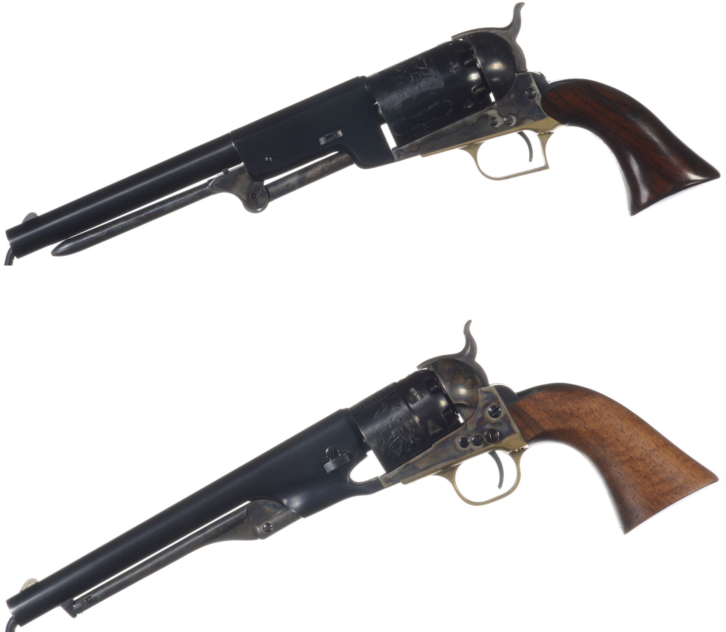 Two Reproduction Percussion Revolvers | Rock Island Auction