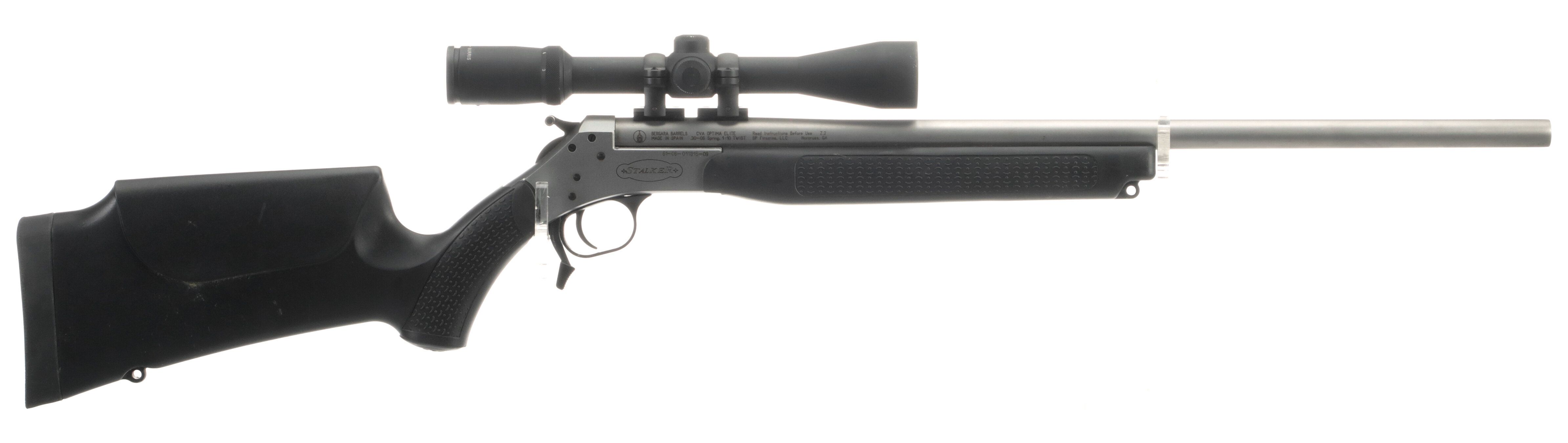 CVA Optima Elite Stalker Single Shot Rifle with Scope | Rock Island Auction