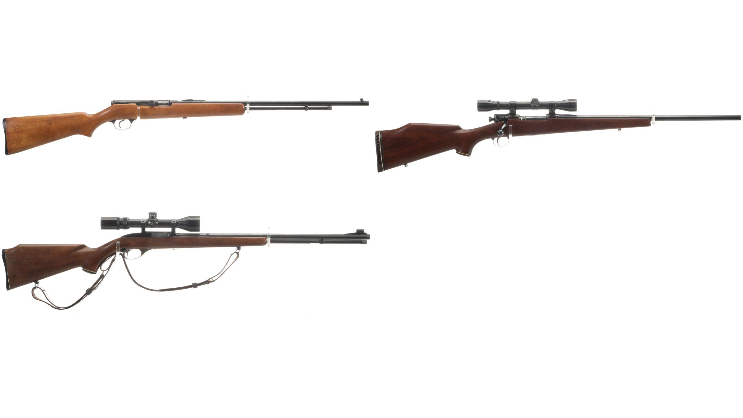 Three Rifles | Rock Island Auction