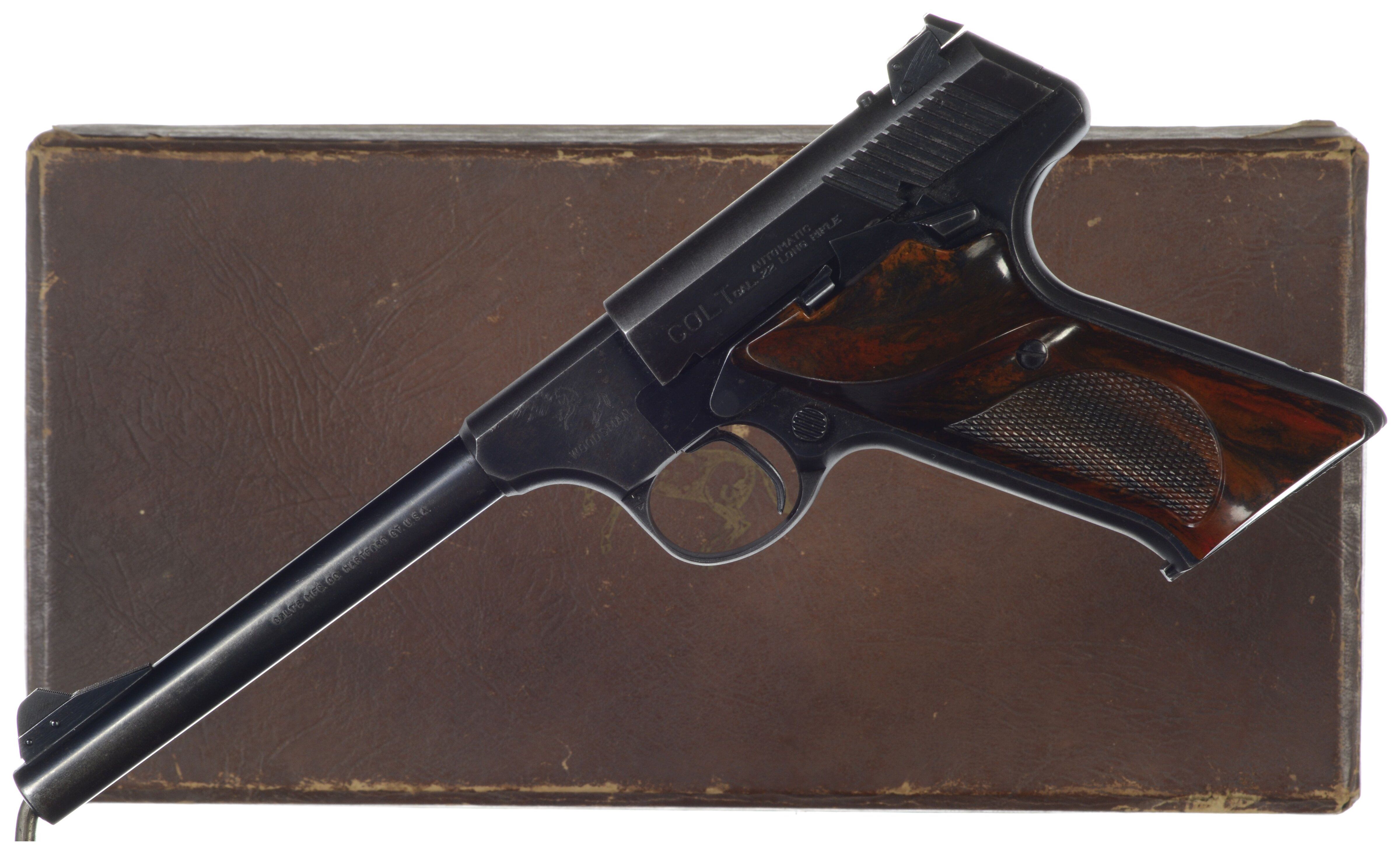 Colt Woodsman Target 2nd Series Semi-Automatic Pistol with Box | Rock ...