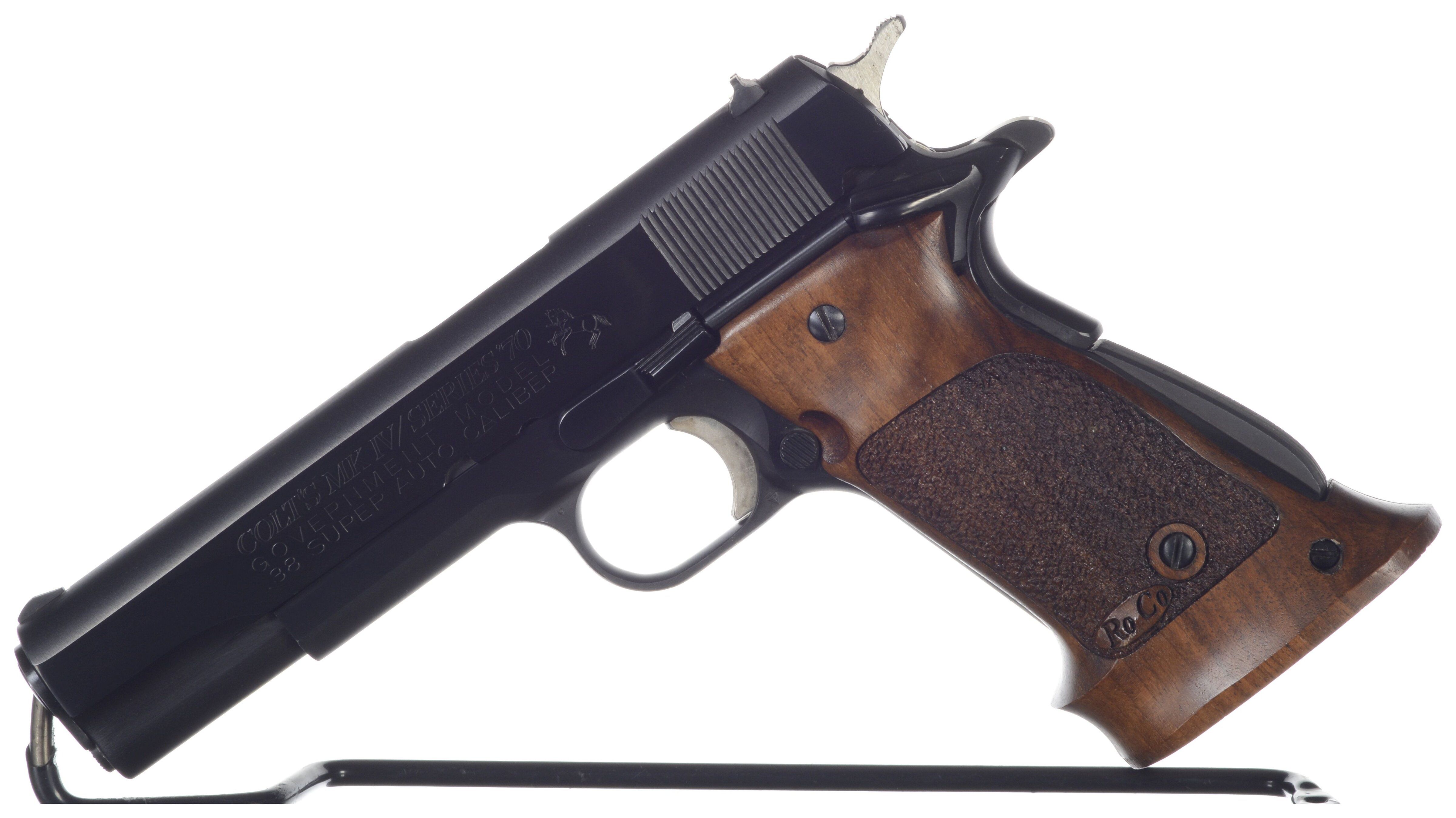 Colt MK IV Series 70 Government Model Pistol in .38 Super | Rock Island ...