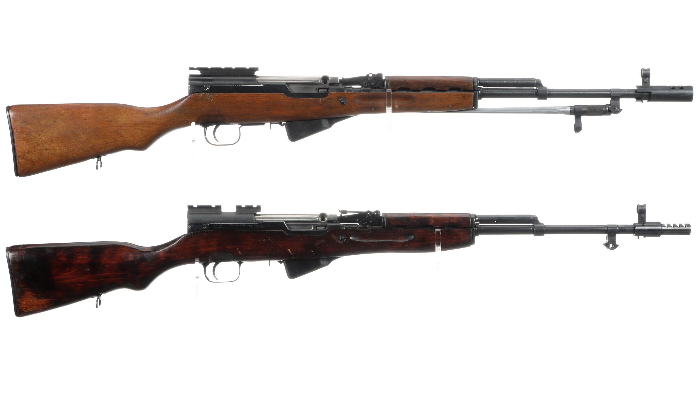 Two SKS Pattern Semi-Automatic Rifles | Rock Island Auction