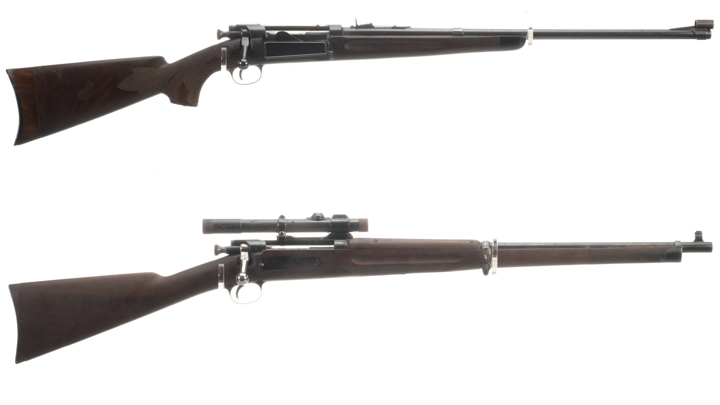 Two U.S. Springfield Krag Bolt Action Rifles | Rock Island Auction