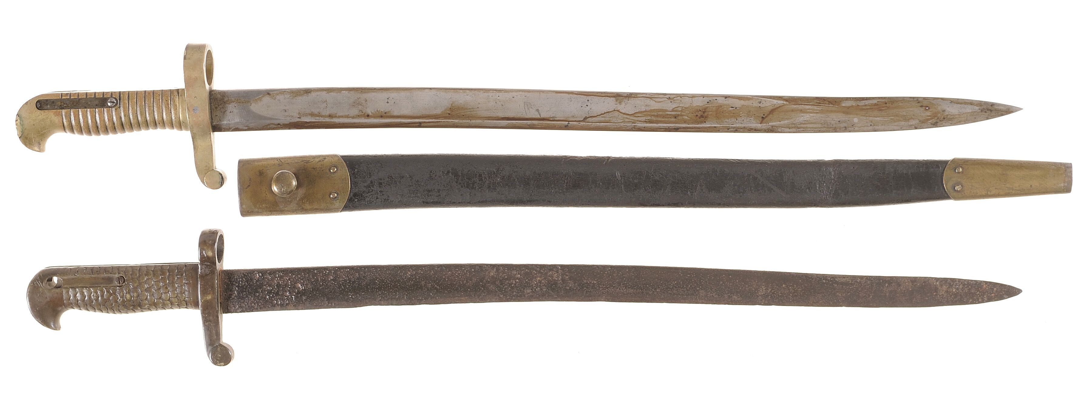 Two U.S. Civil War Style Bayonets | Rock Island Auction
