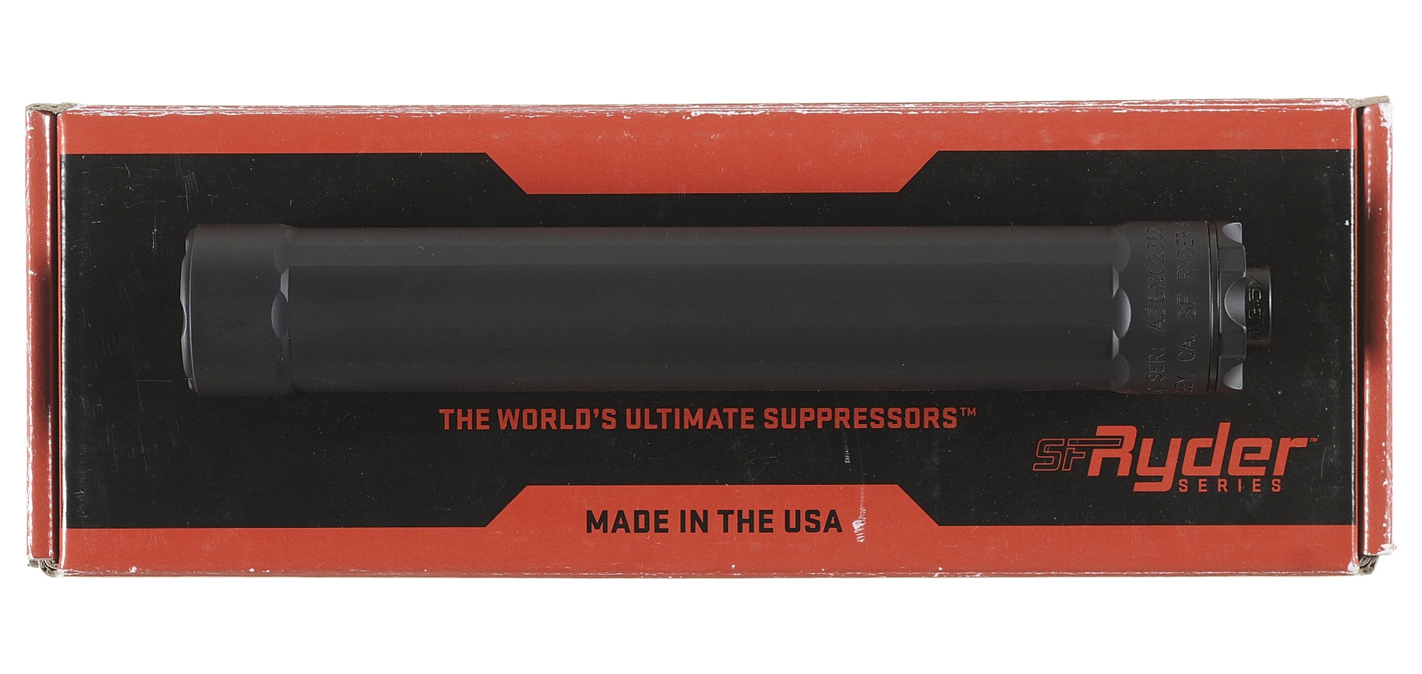 Surefire SF Ryder 9-Ti 9mm Class III/NFA Silencer | Rock Island Auction