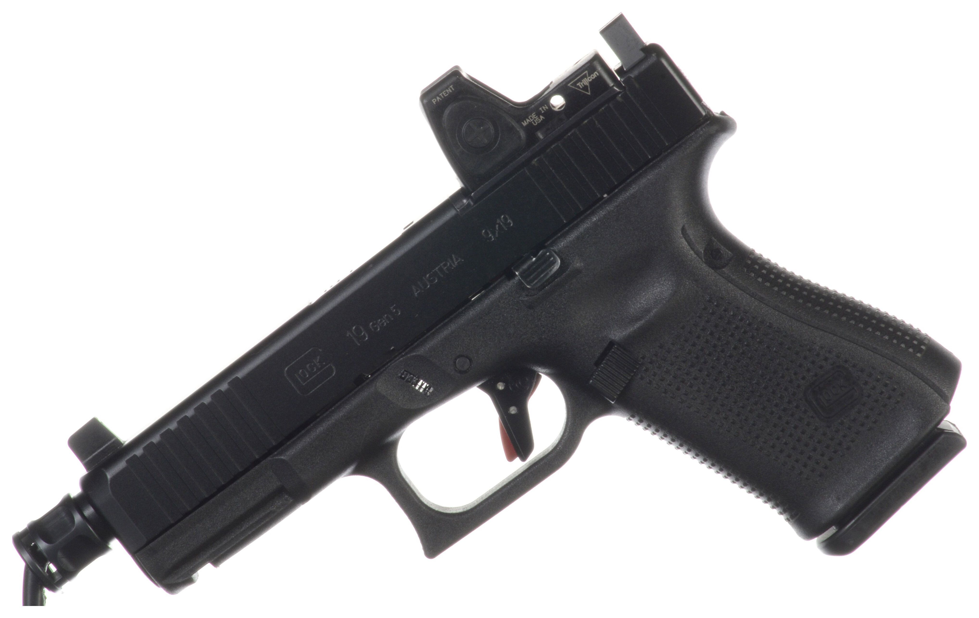 Upgraded Glock Model 19 Gen 5 Semi-Automatic Pistol | Rock Island Auction