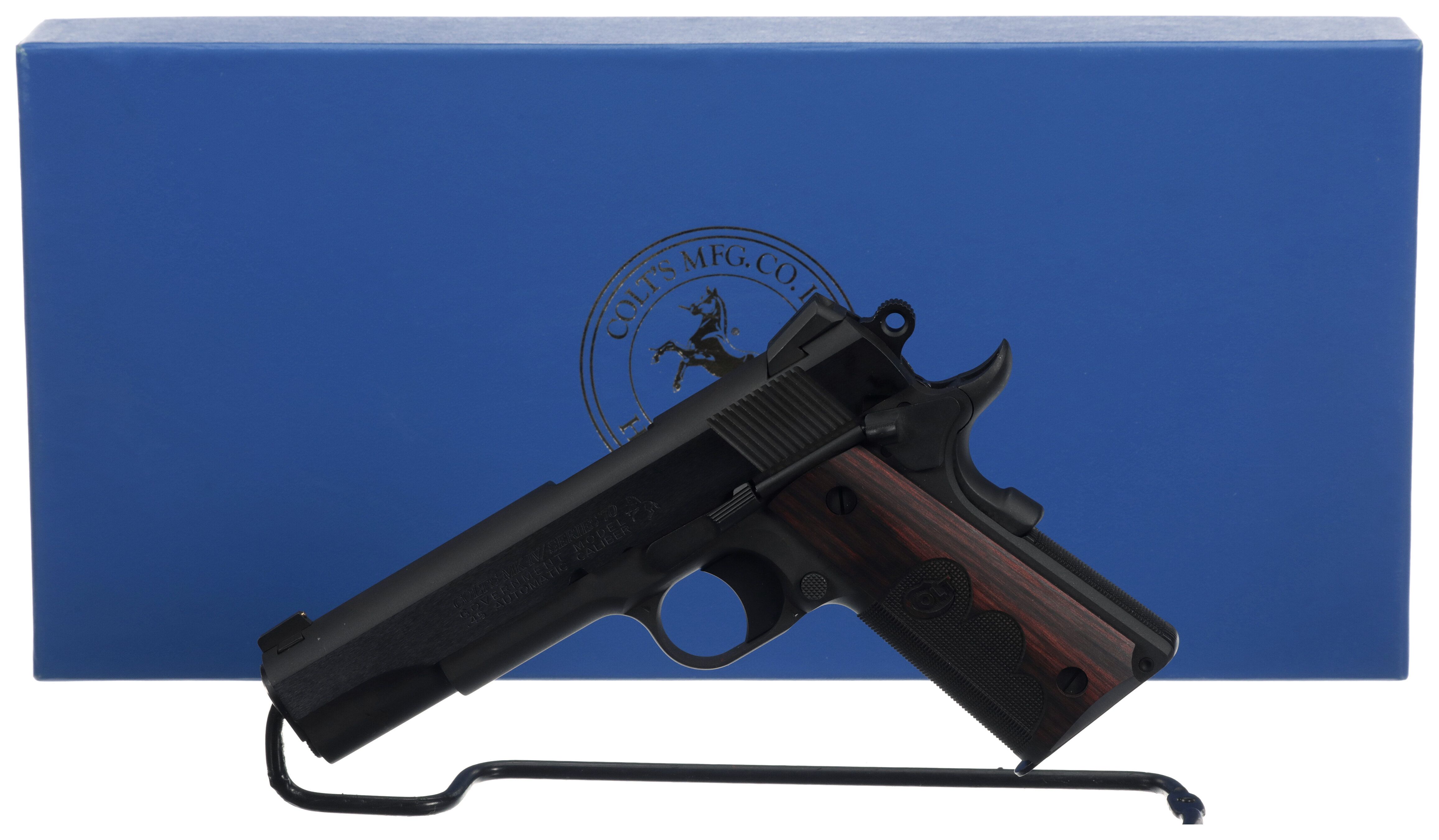 Colt Wiley Clapp Government Model Semi-Automatic Pistol | Rock Island ...