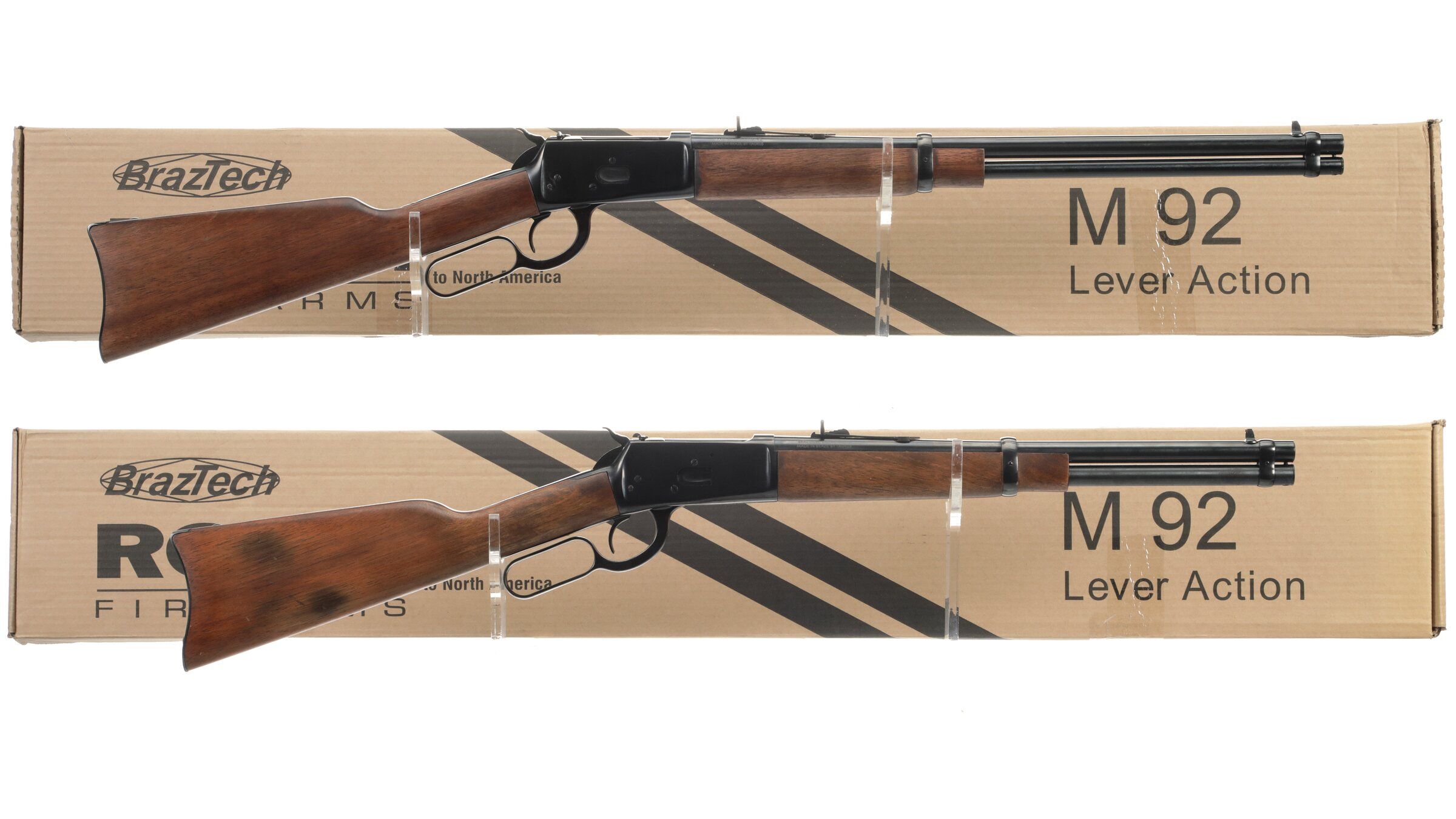Two Rossi Model R92 Lever Action Rifles with Boxes | Rock Island Auction