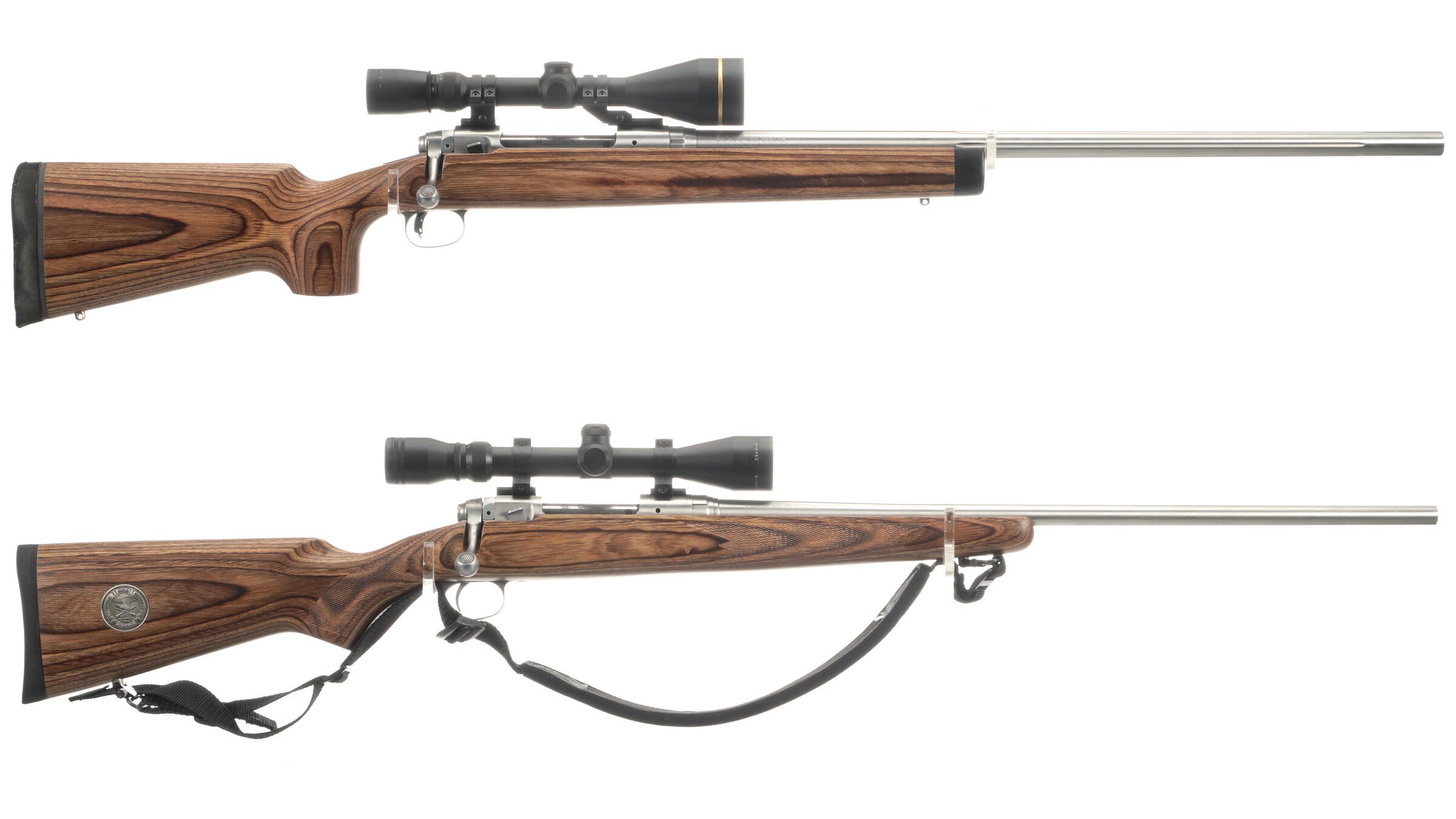 Two Savage Bolt Action Rifles with Scopes | Rock Island Auction