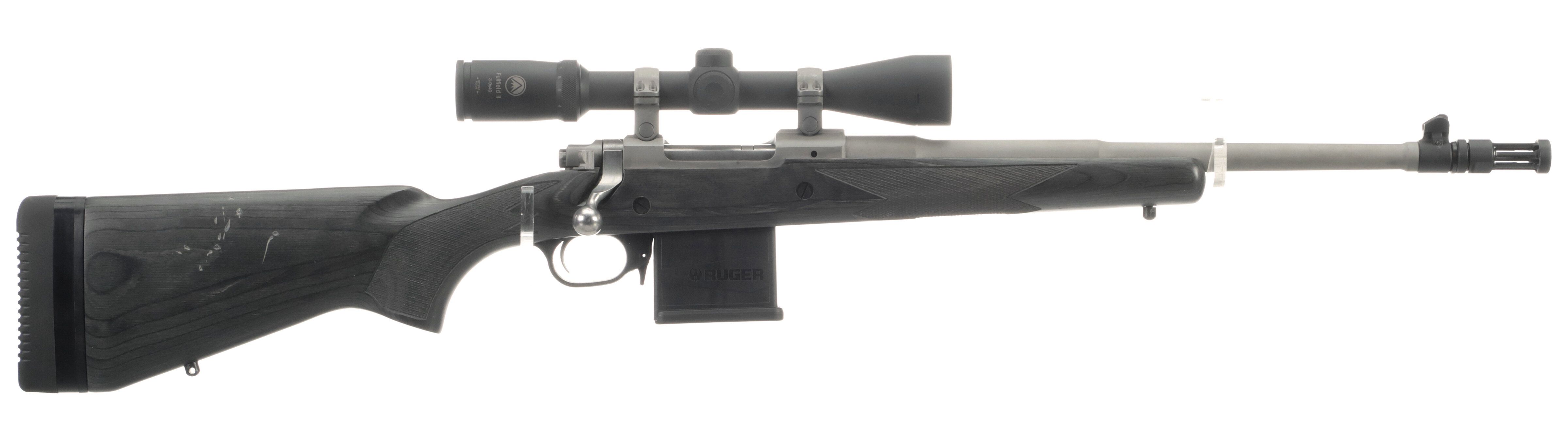 Ruger Gunsite Scout Bolt Action Rifle with Burris Scope | Rock Island ...