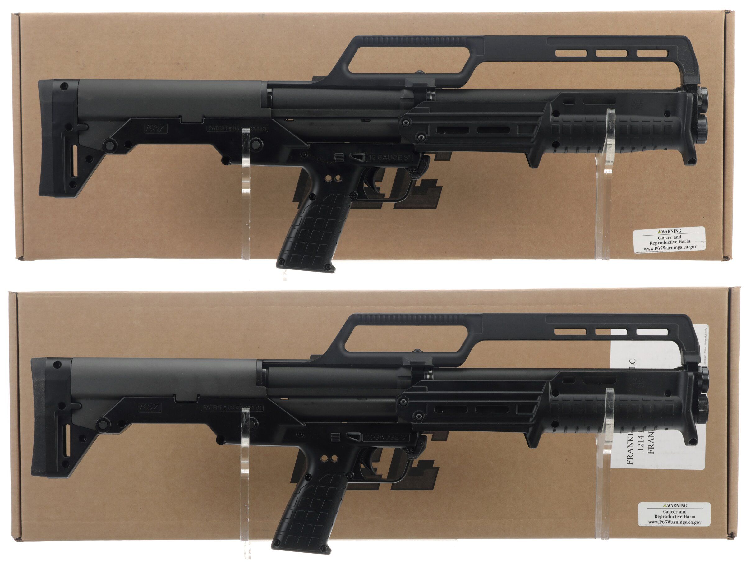 Two Kel Tec Model KS7 Slide Action Shotguns with Boxes | Rock Island ...