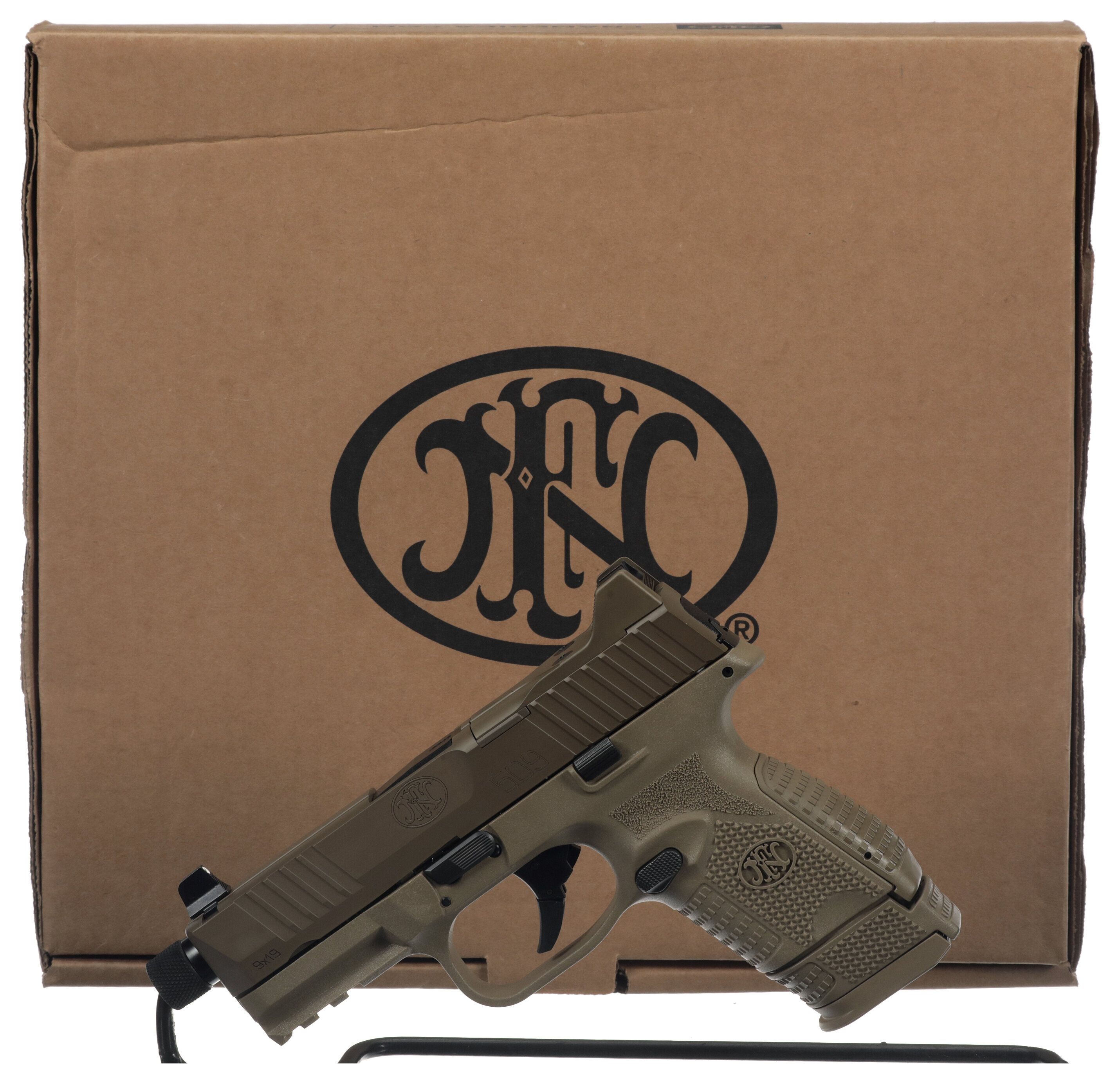 FN America Model 509 Compact Tactical Pistol with Box | Rock Island Auction