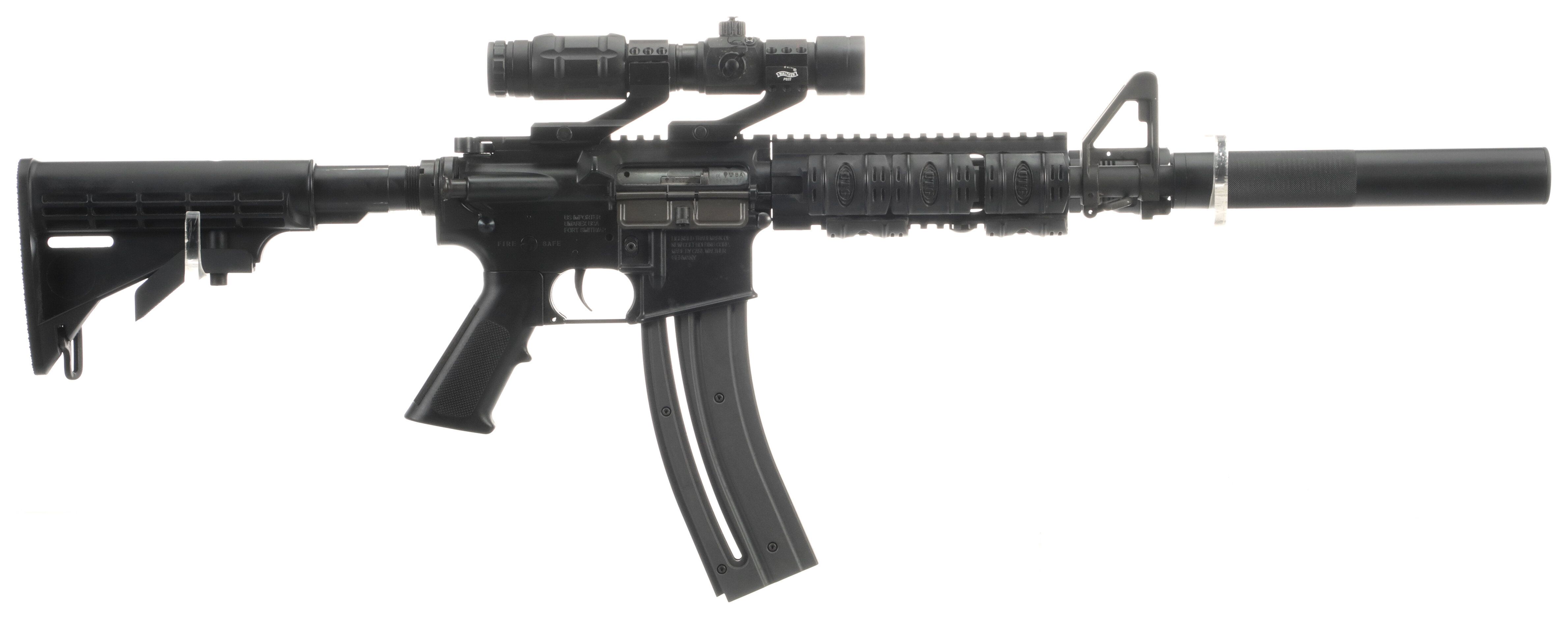 Walther/Colt M4 Semi-Automatic Carbine with Scope | Rock Island Auction