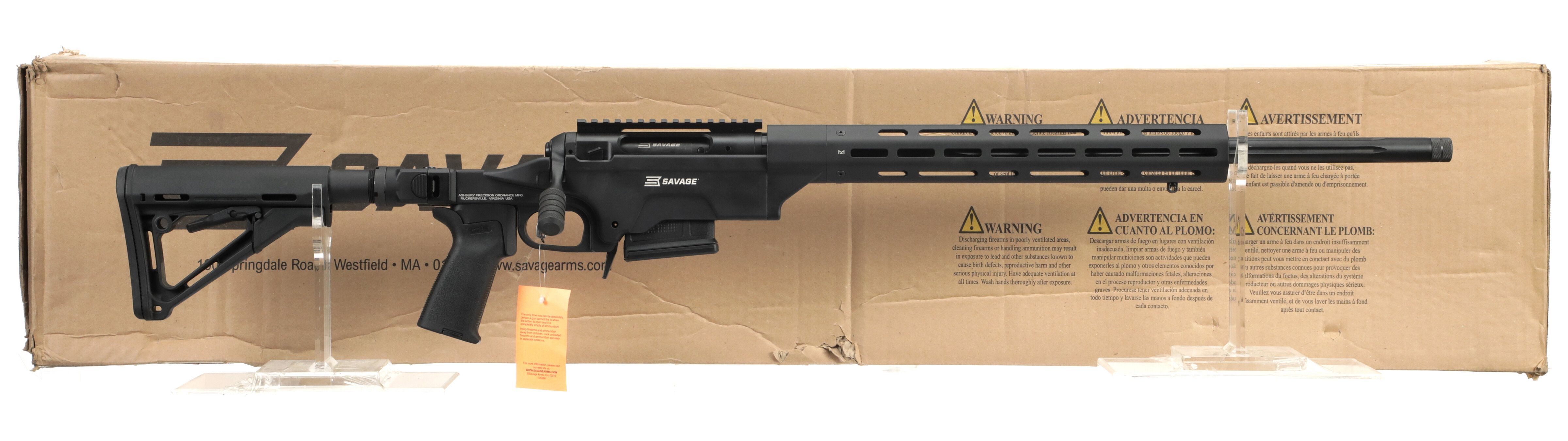 Savage Model 10 Ashbury Precision Bolt Action Rifle with Box | Rock ...