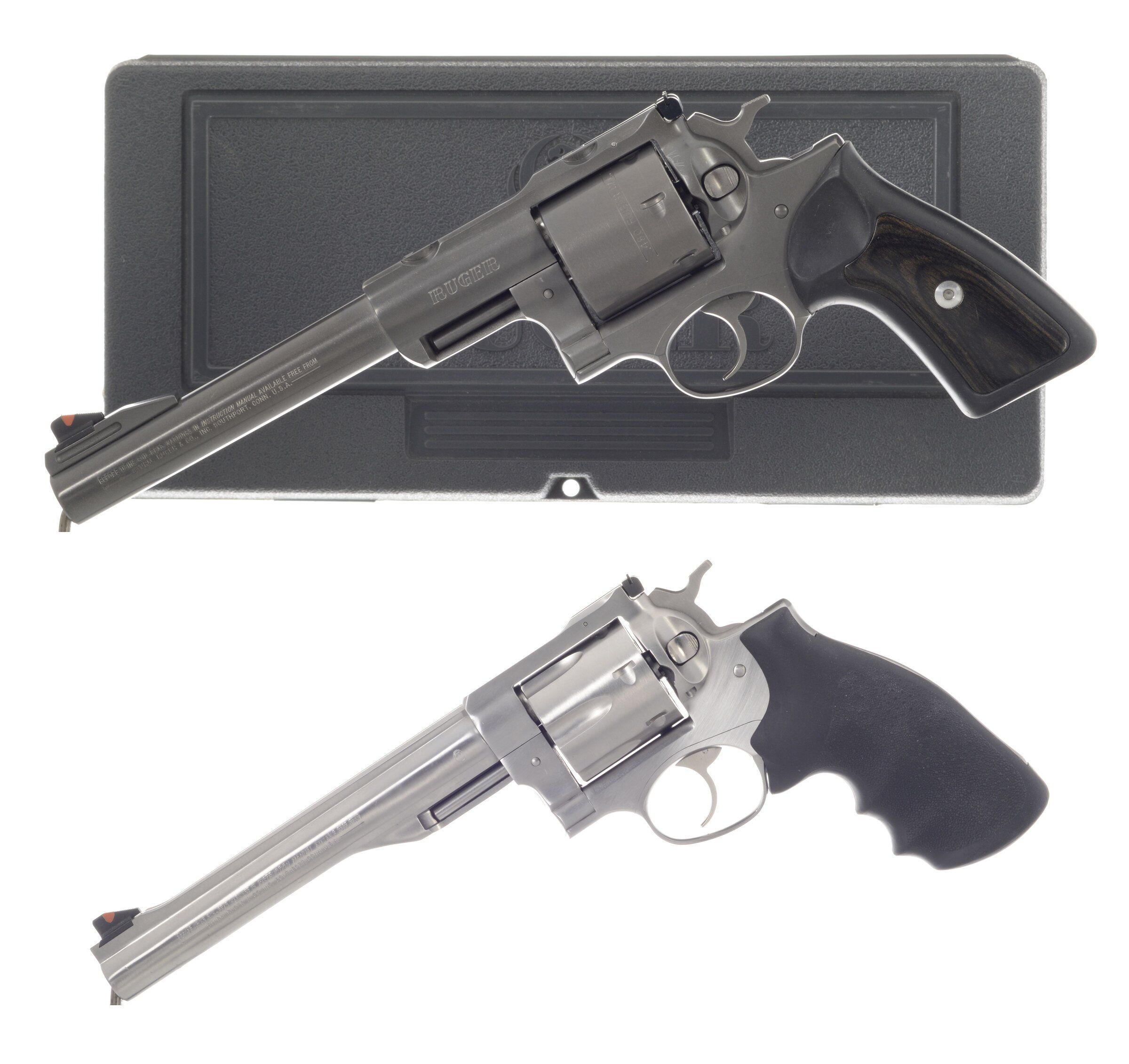 Two Ruger Double Action Revolvers | Rock Island Auction