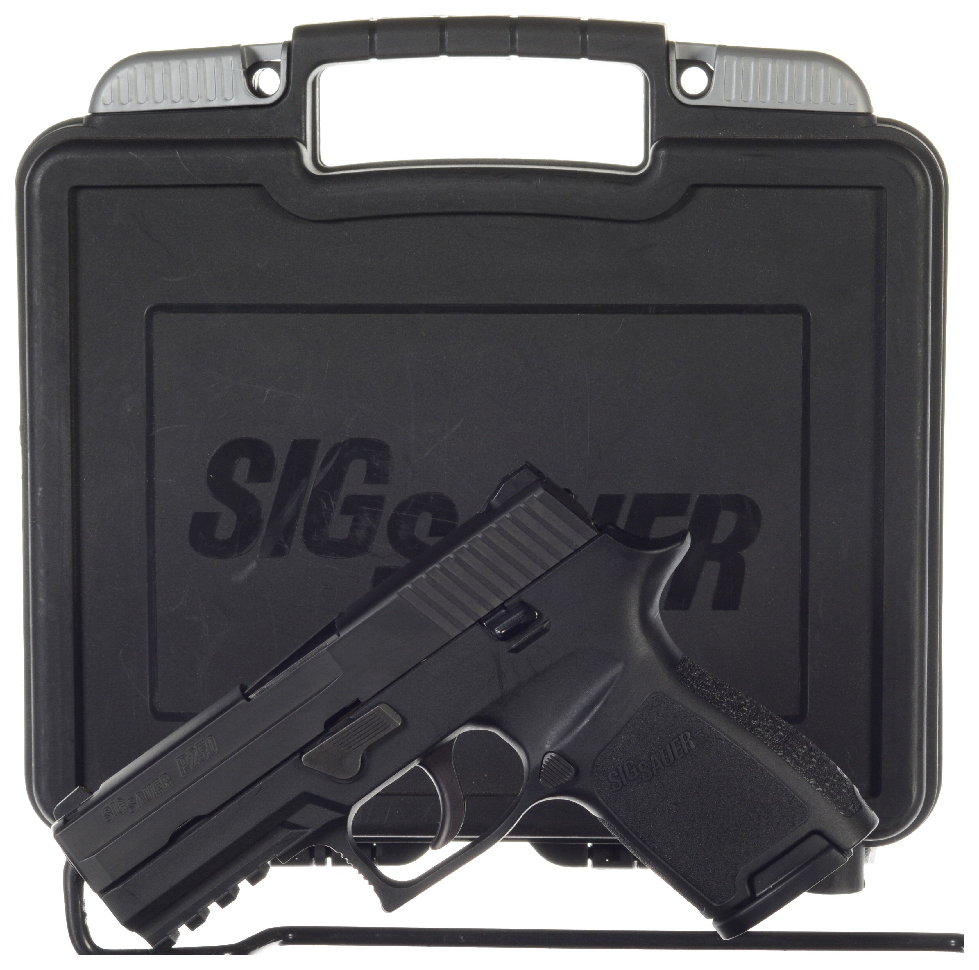 Sig Sauer P250 Semi-Automatic Pistol with Case | Rock Island Auction