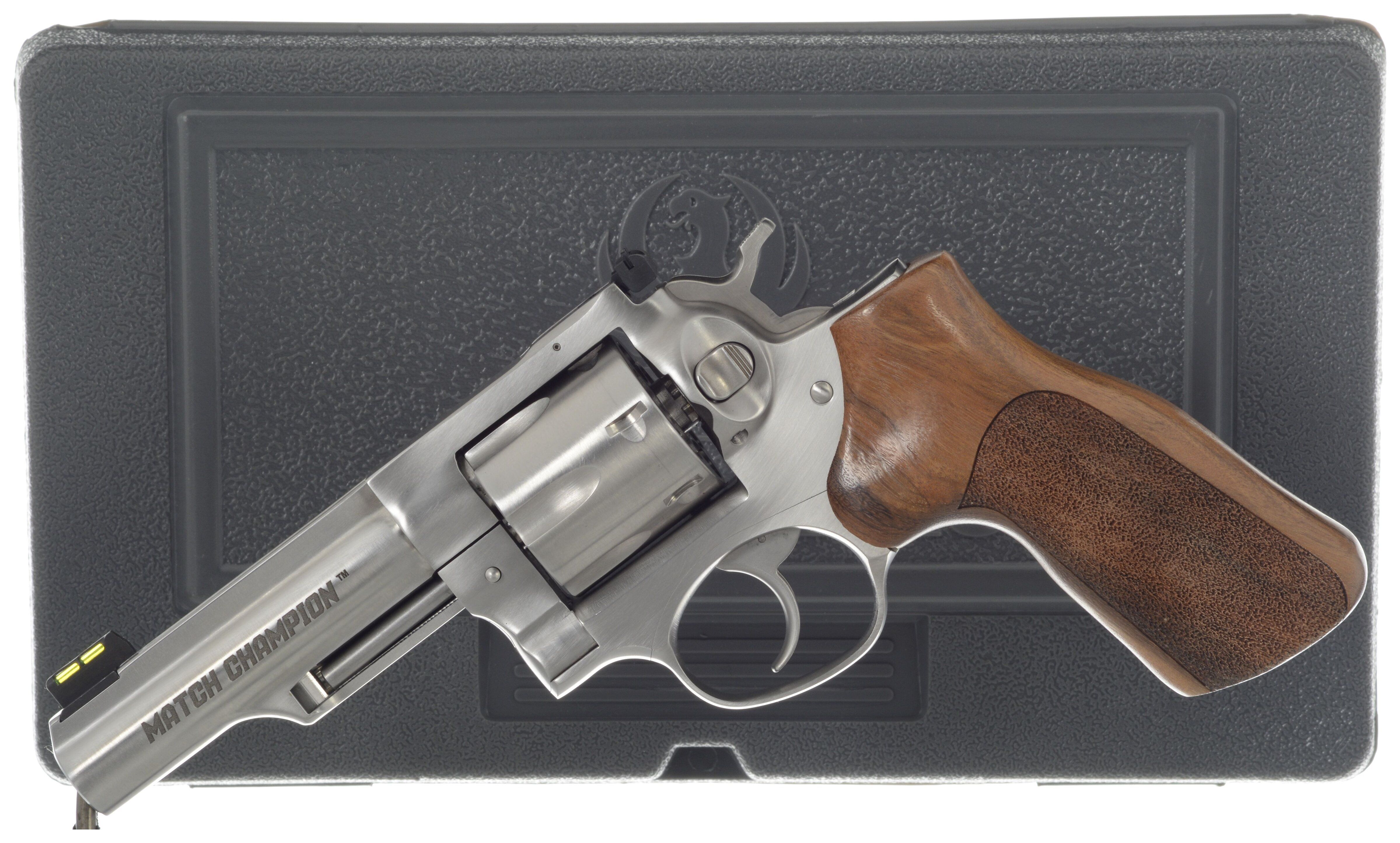 Ruger Model GP100 Match Champion Revolver with Case | Rock Island Auction