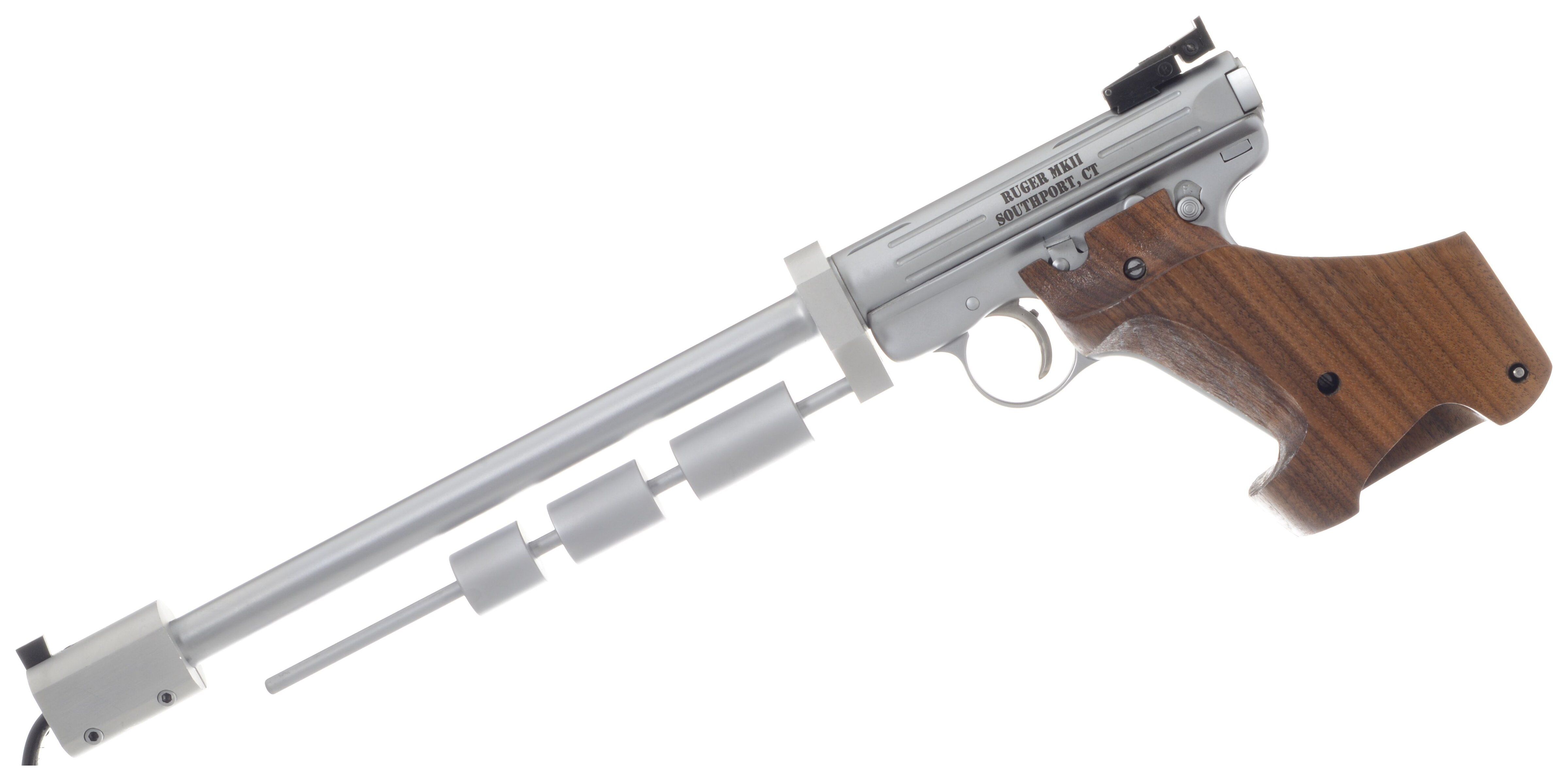Upgraded Ruger Mark II Semi-Automatic Target Pistol | Rock Island Auction