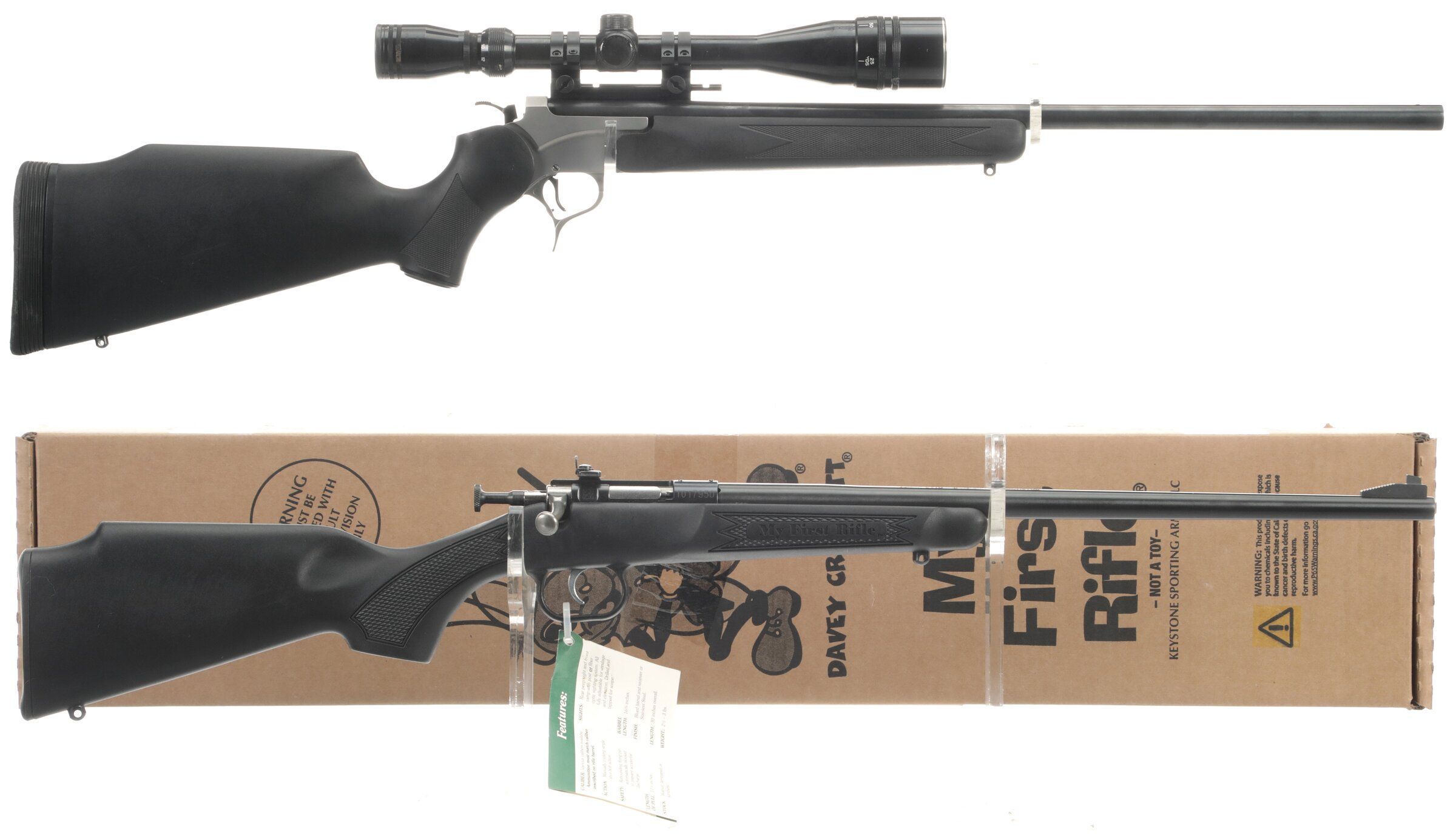 Two Single Shot Rifles | Rock Island Auction