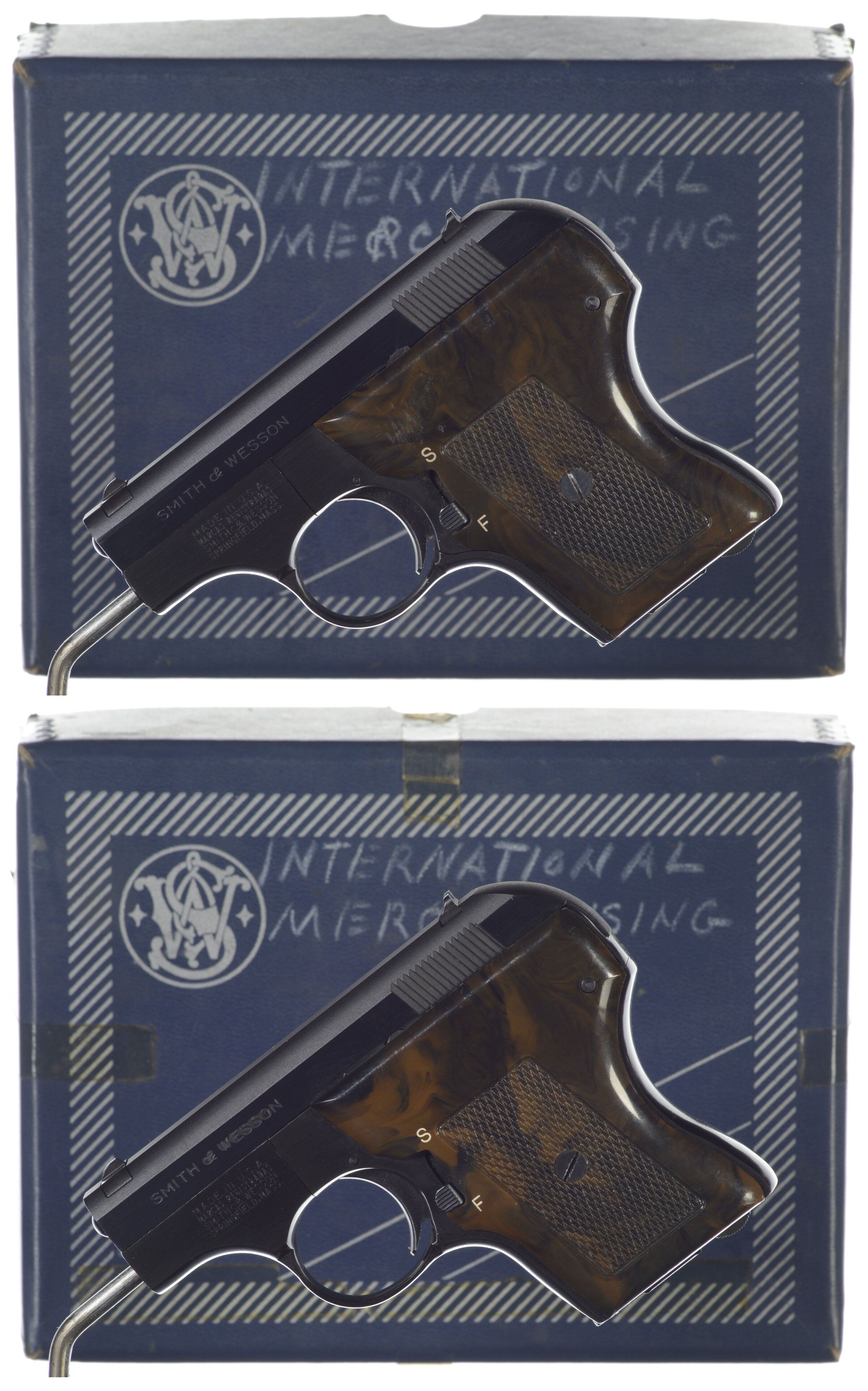 Two Smith & Wesson Model 61-2 Semi-Automatic Pistols With Boxes | Rock ...