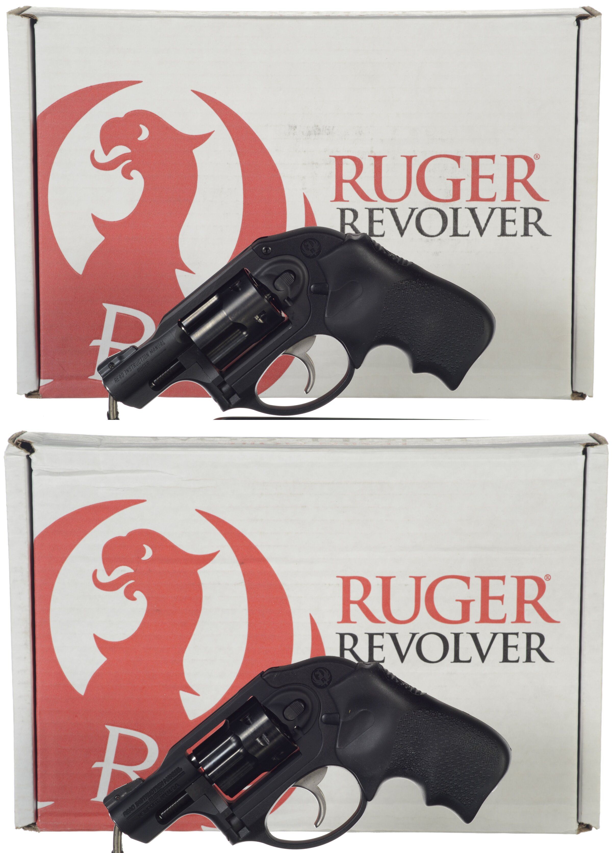 Two Ruger LCR Double Action Revolvers with Boxes | Rock Island Auction