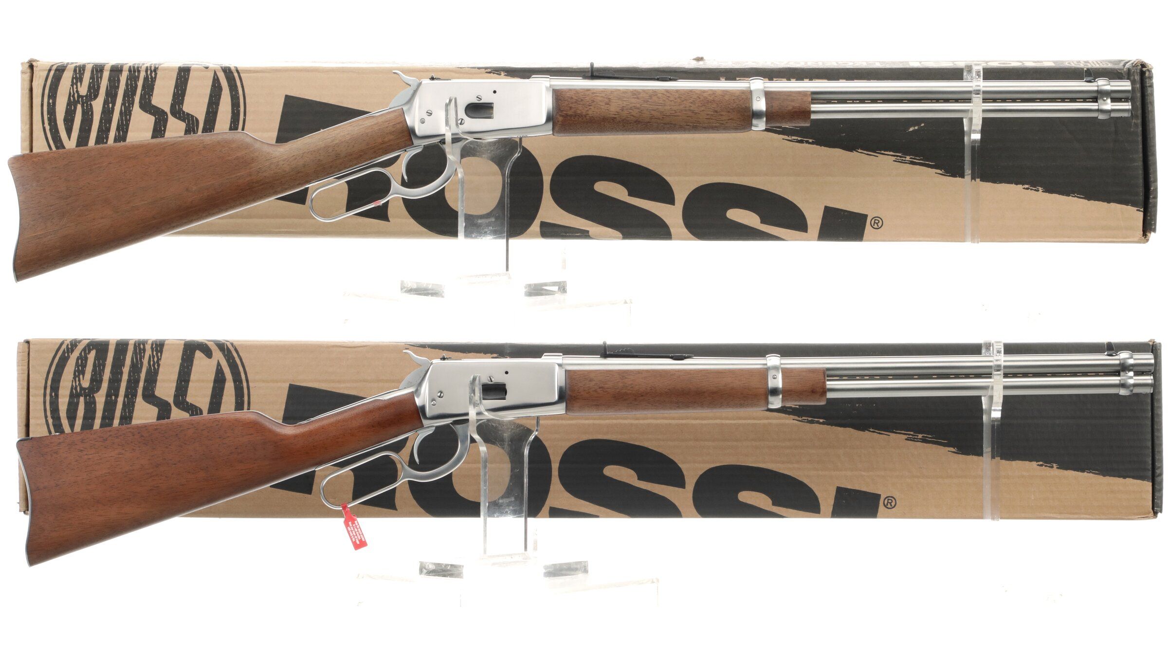 Two Rossi Model R92 Lever Action Rifles with Boxes | Rock Island Auction
