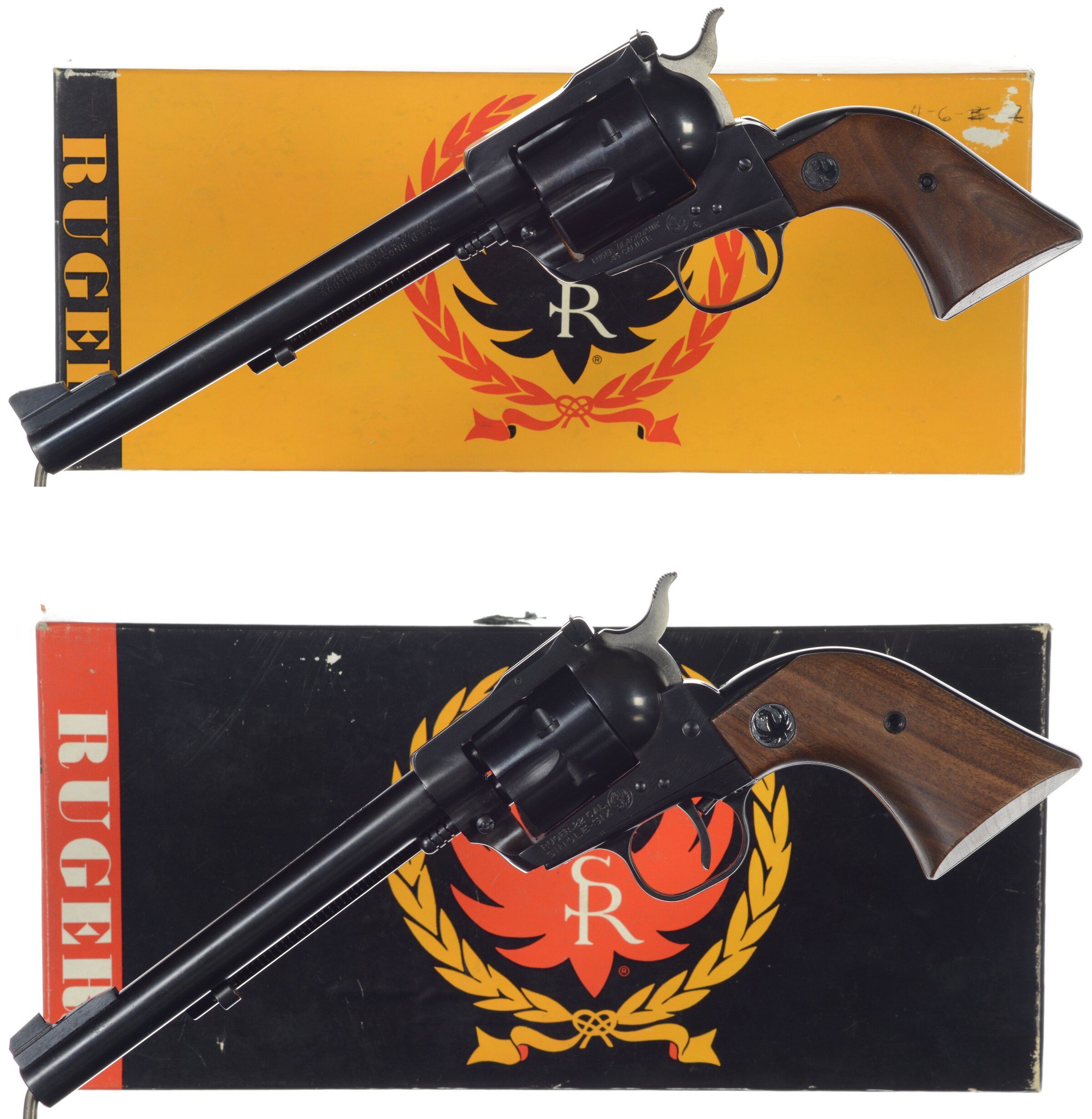 Two Ruger Single Action Revolvers With Boxes | Rock Island Auction