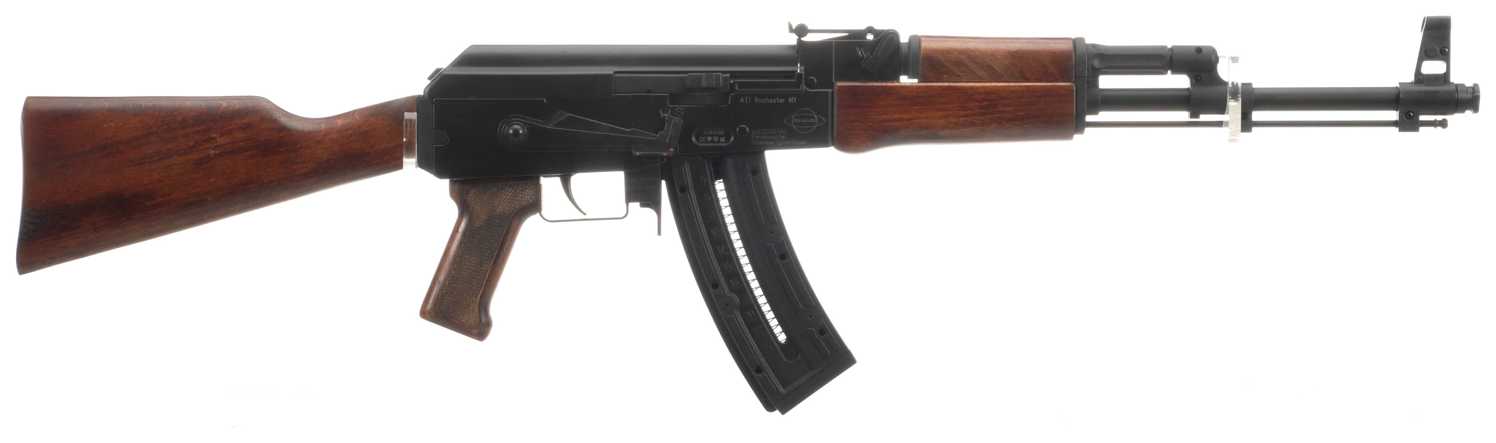 German Sports Guns Kalashnikov Ak-47 Semi-Automatic Rifle | Rock Island ...