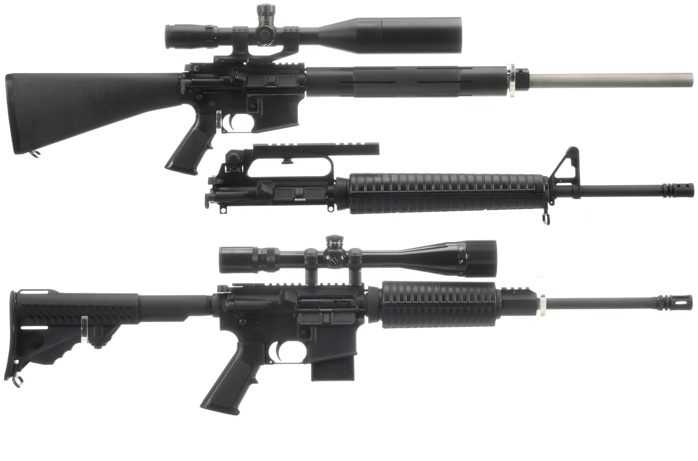Two AR-15 Platform Semi-Automatic Rifles | Rock Island Auction