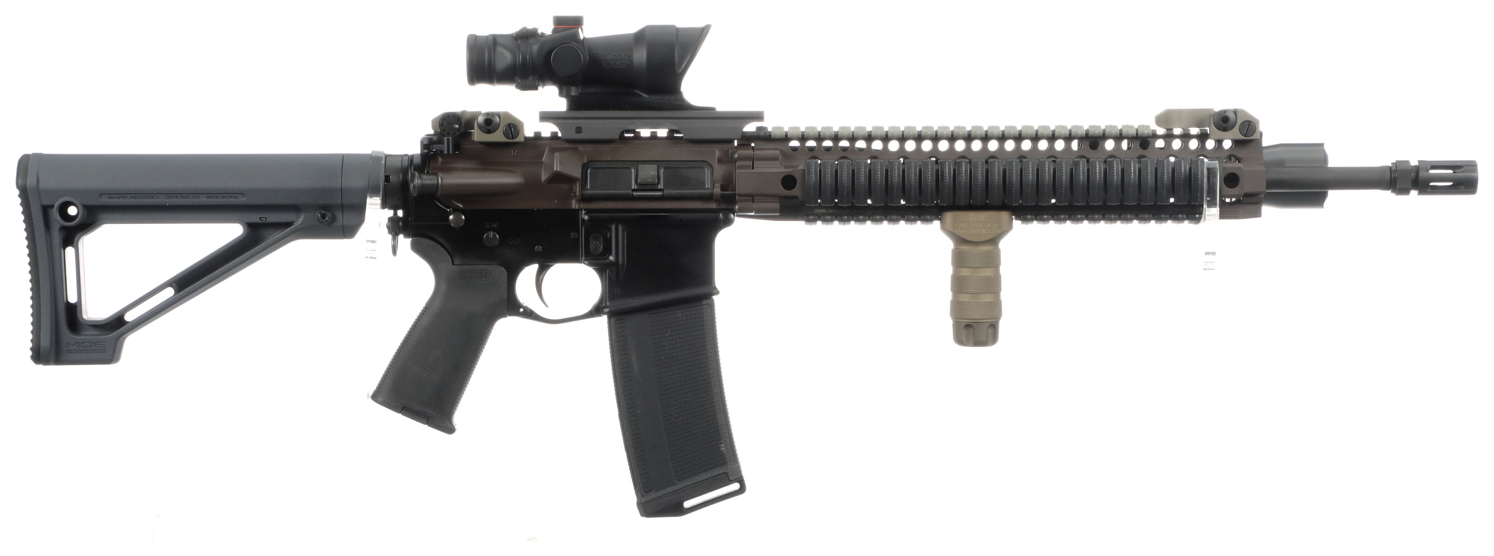 Daniel Defense Model M4 DDM4V5 LW Rifle with Scope | Rock Island Auction