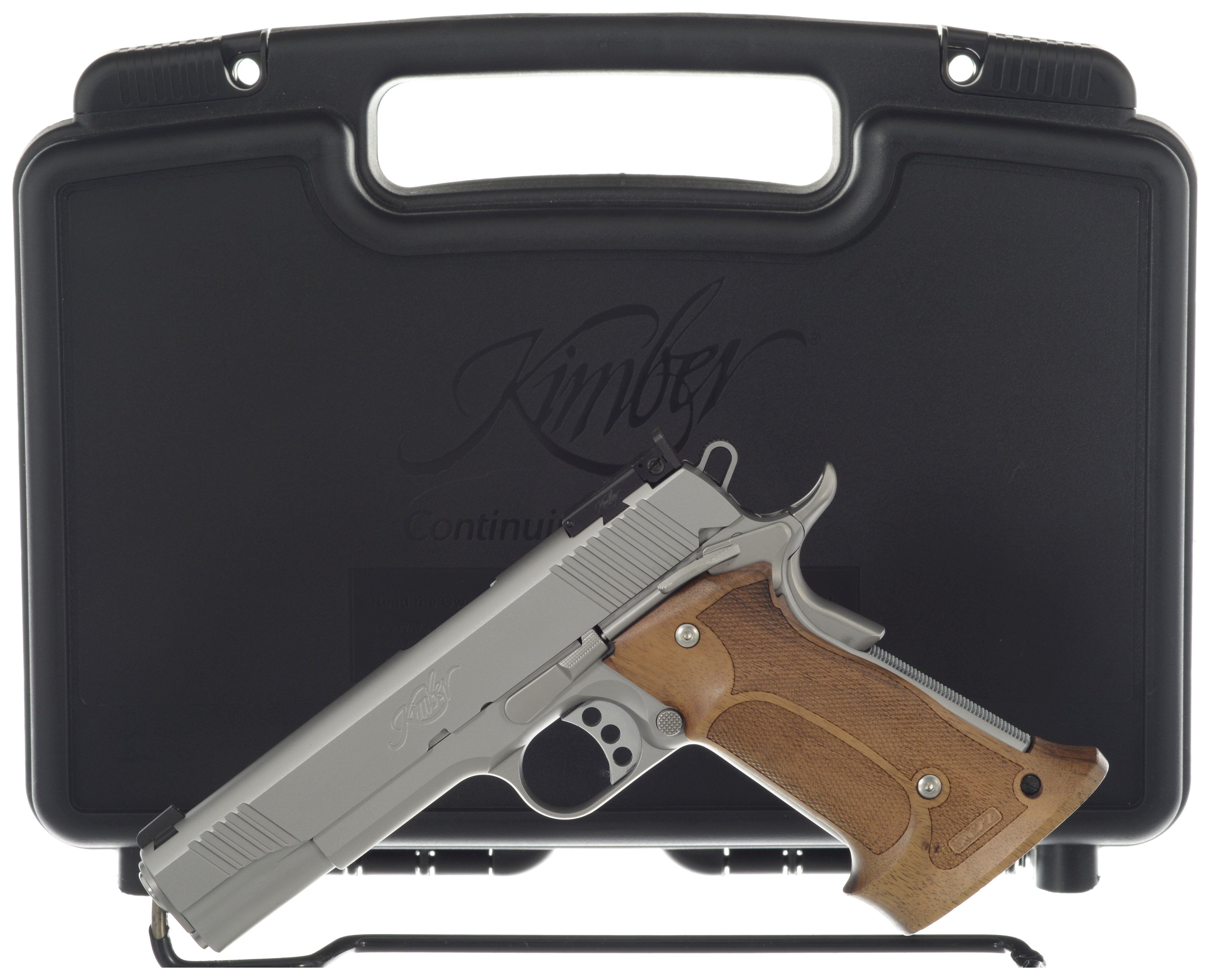 Kimber Stainless Target II Semi-Automatic Pistol with Case | Rock ...