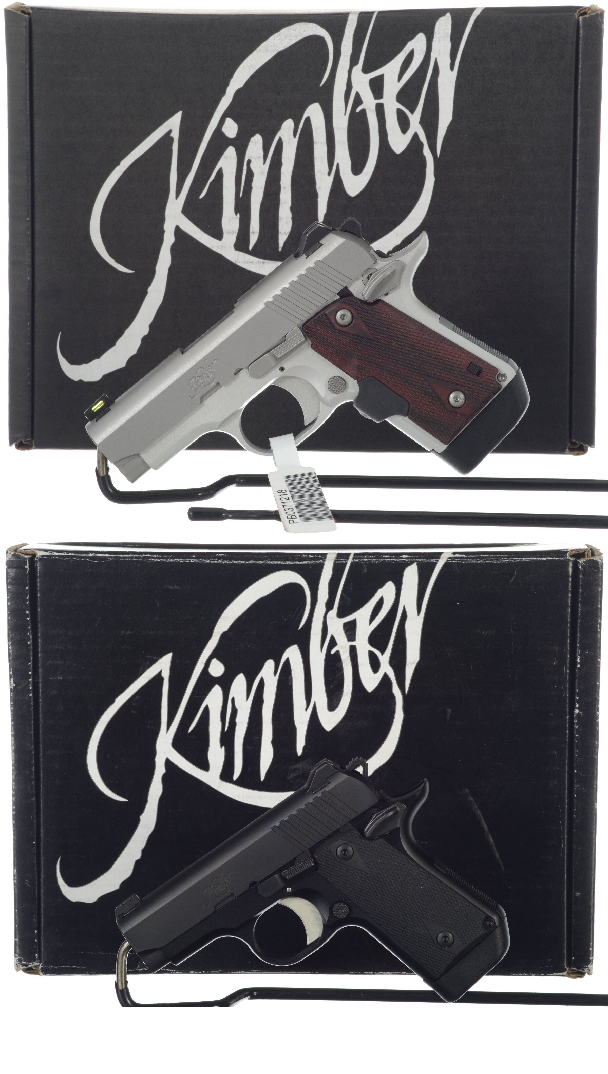 Two Kimber Semi-Automatic Pistols with Boxes | Rock Island Auction