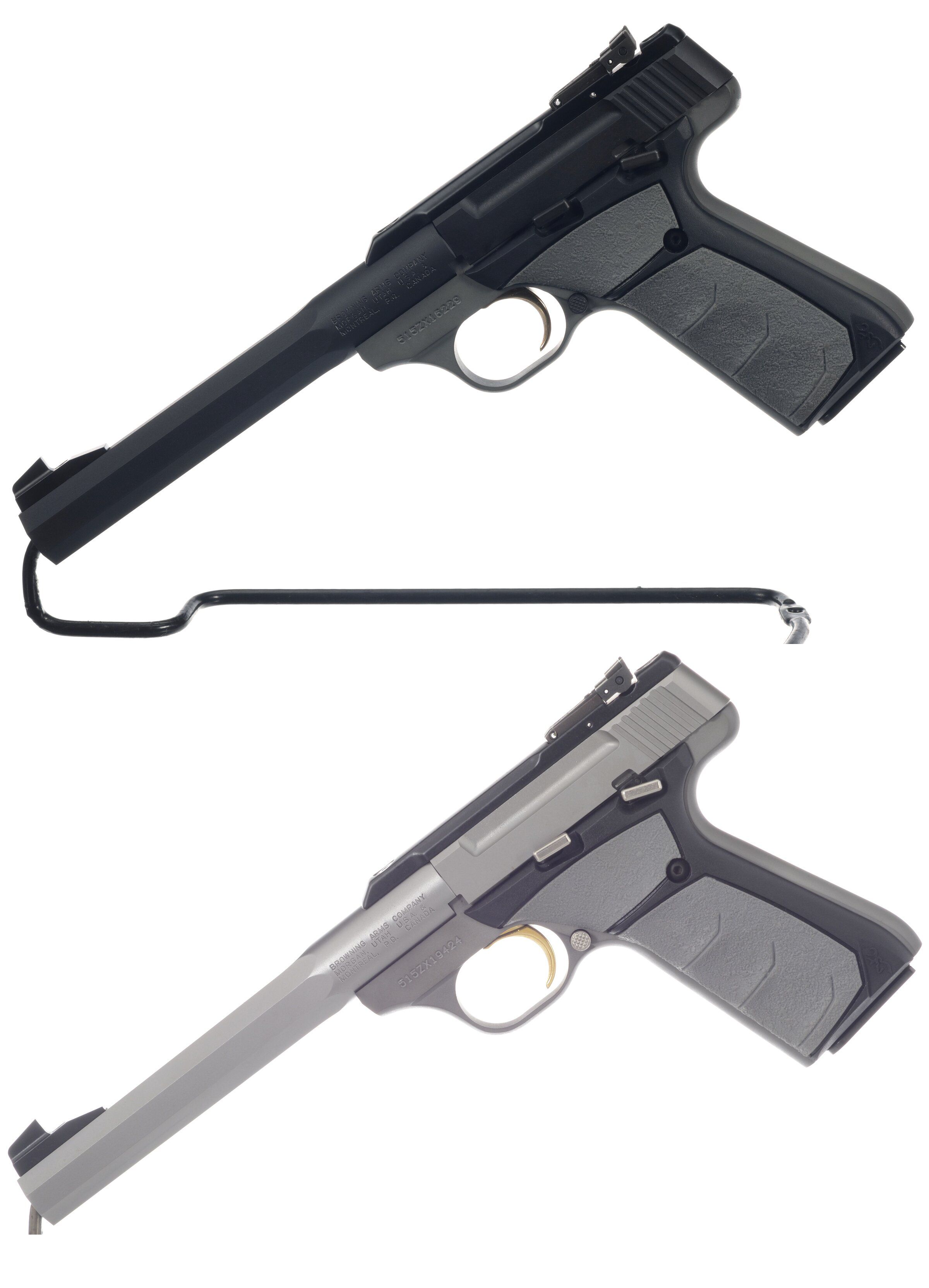 Two Browning Buck Mark Semi-Automatic Pistols | Rock Island Auction