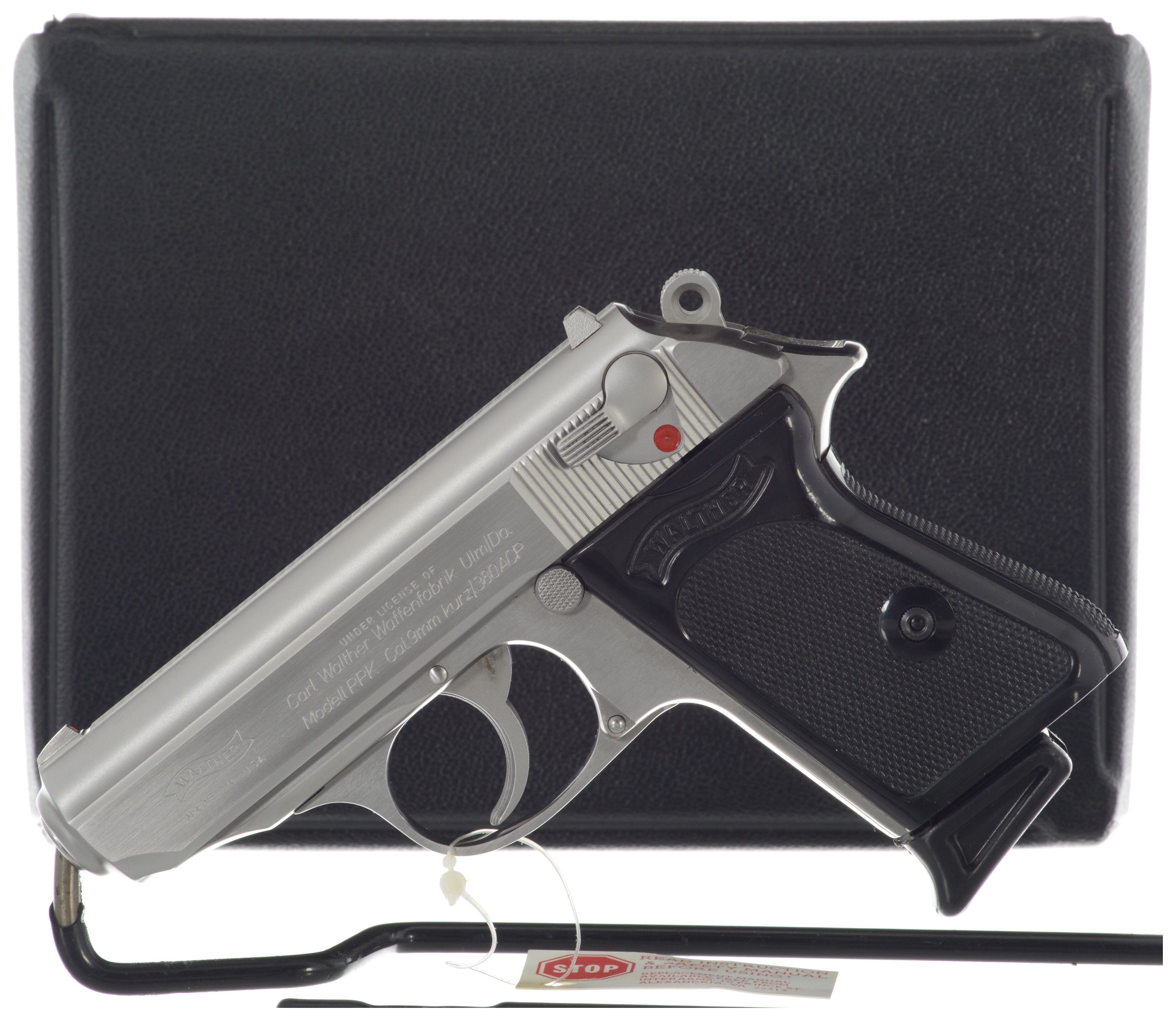Walther/Interarms PPK Semi-Automatic Pistol With Box | Rock Island Auction